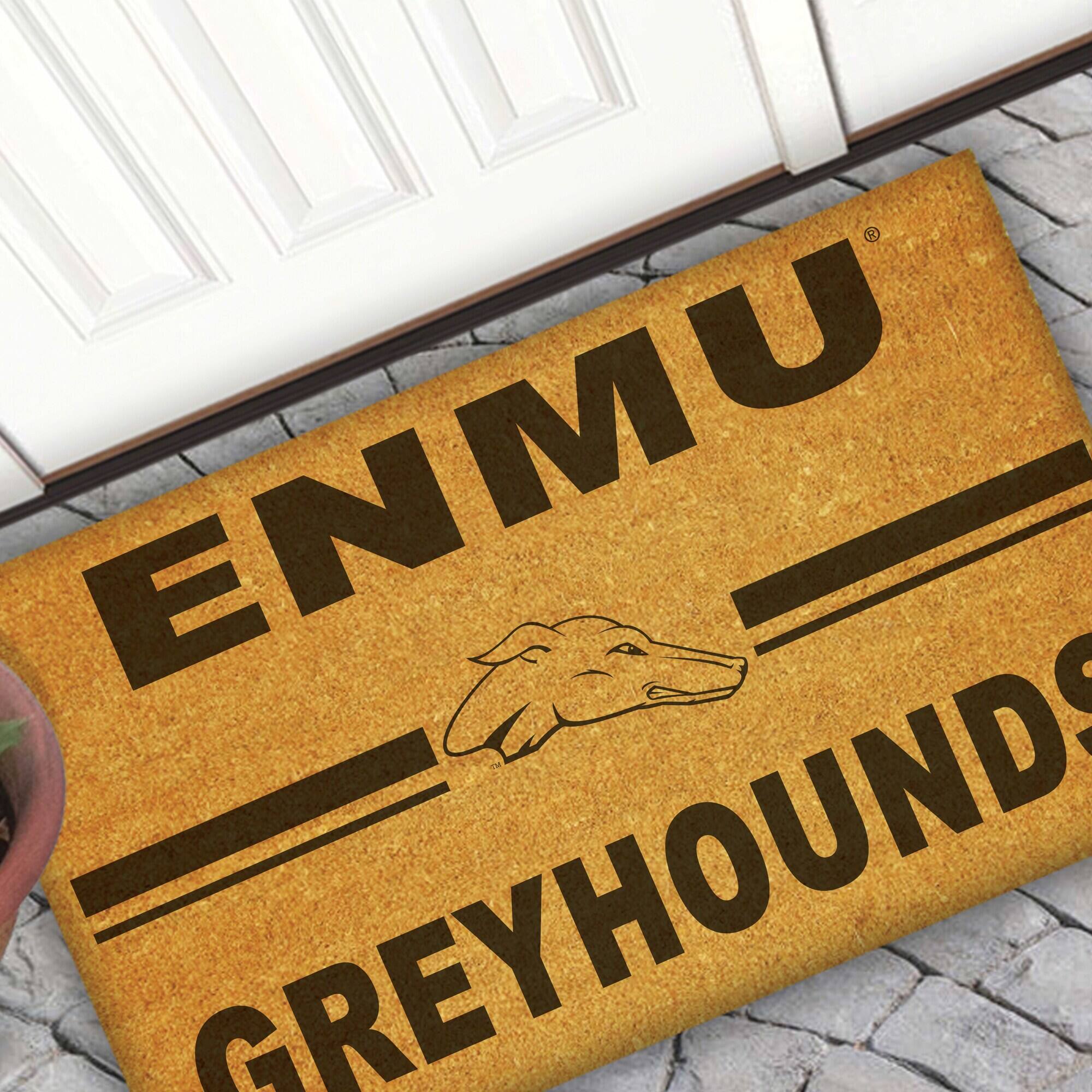 Jardine Eastern New Mexico Greyhounds 18" x 30" Team Logo Doormat Brown ...