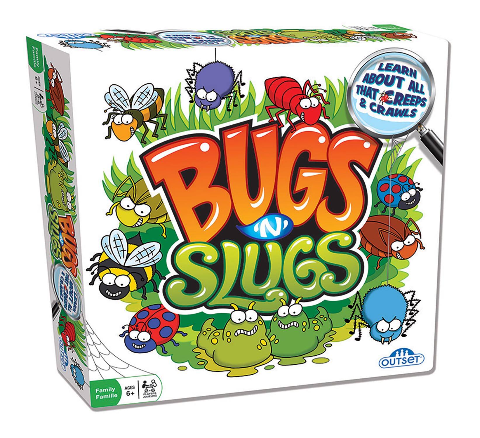 Outset Media Outset Media: Media Bugs 'N' Slugs Board Game, Educational ...