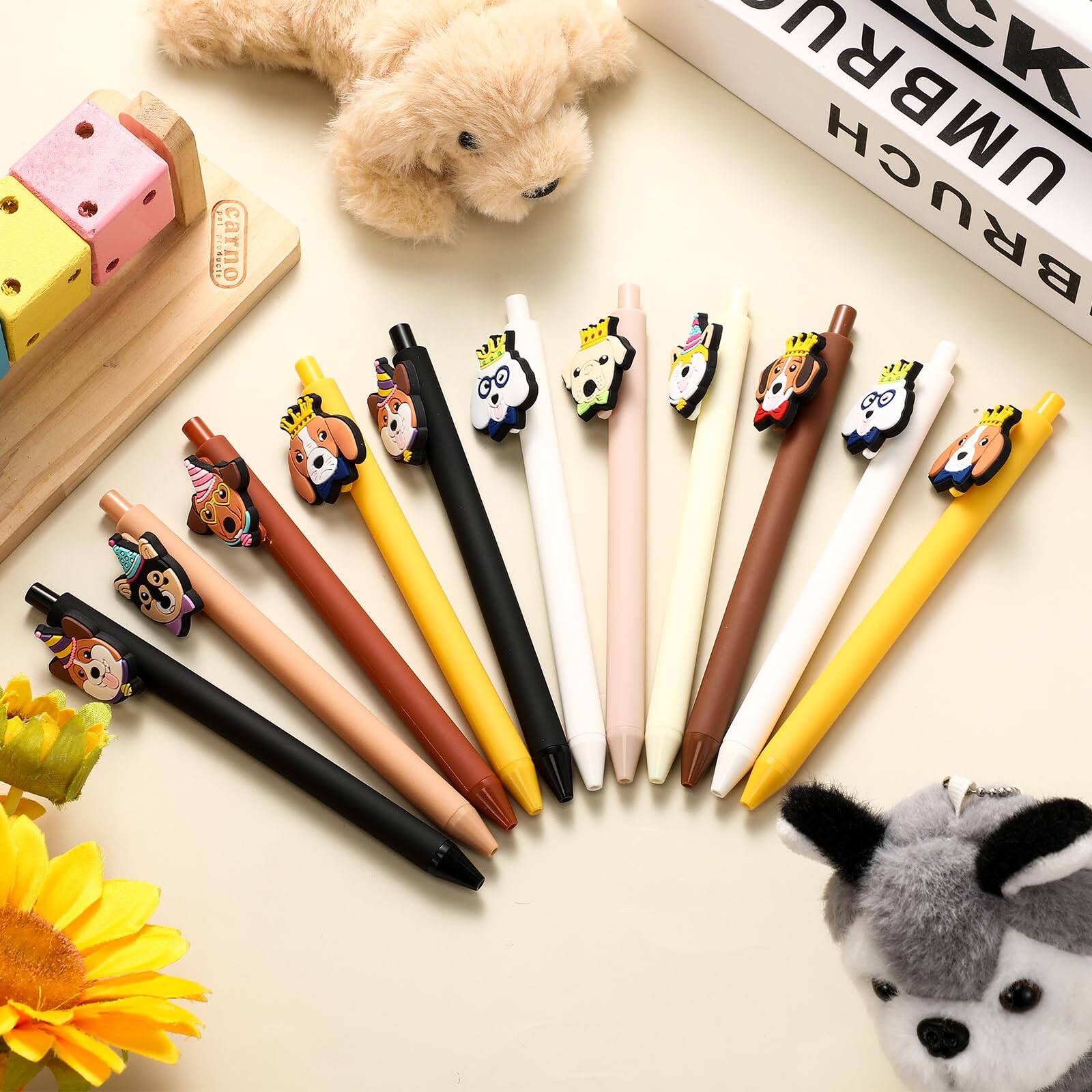 Paradigms Interiors 24 Cute Pens Funny Pen Writing Ballpoint ...