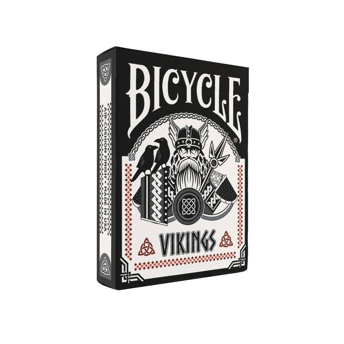 EZTW1 Bicycle Vikings Playing Norse Mythology Inspired Collectible With Odin Thor And Loki Art ...