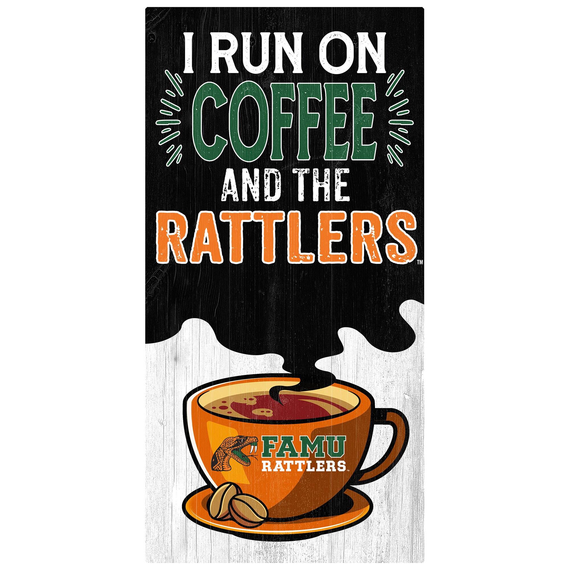 Fan Creations Florida A&M Rattlers 6" x 12" Coffee Wall Art Multicolor ...
