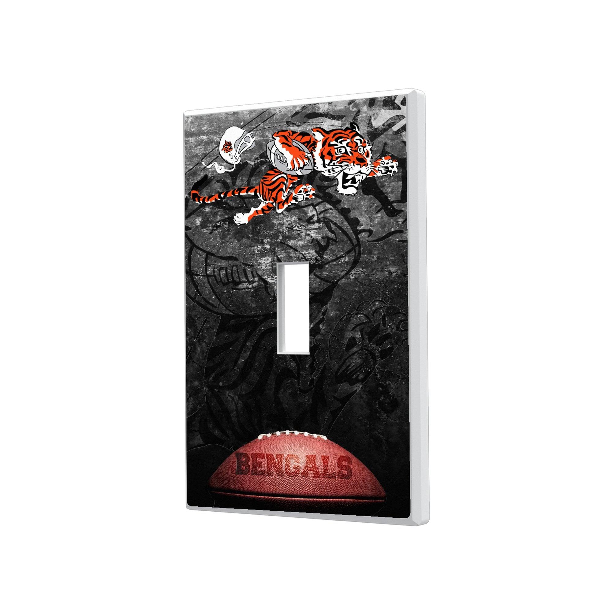 Keyscaper Cincinnati Bengals Legendary Design Single Toggle Lightswitch ...
