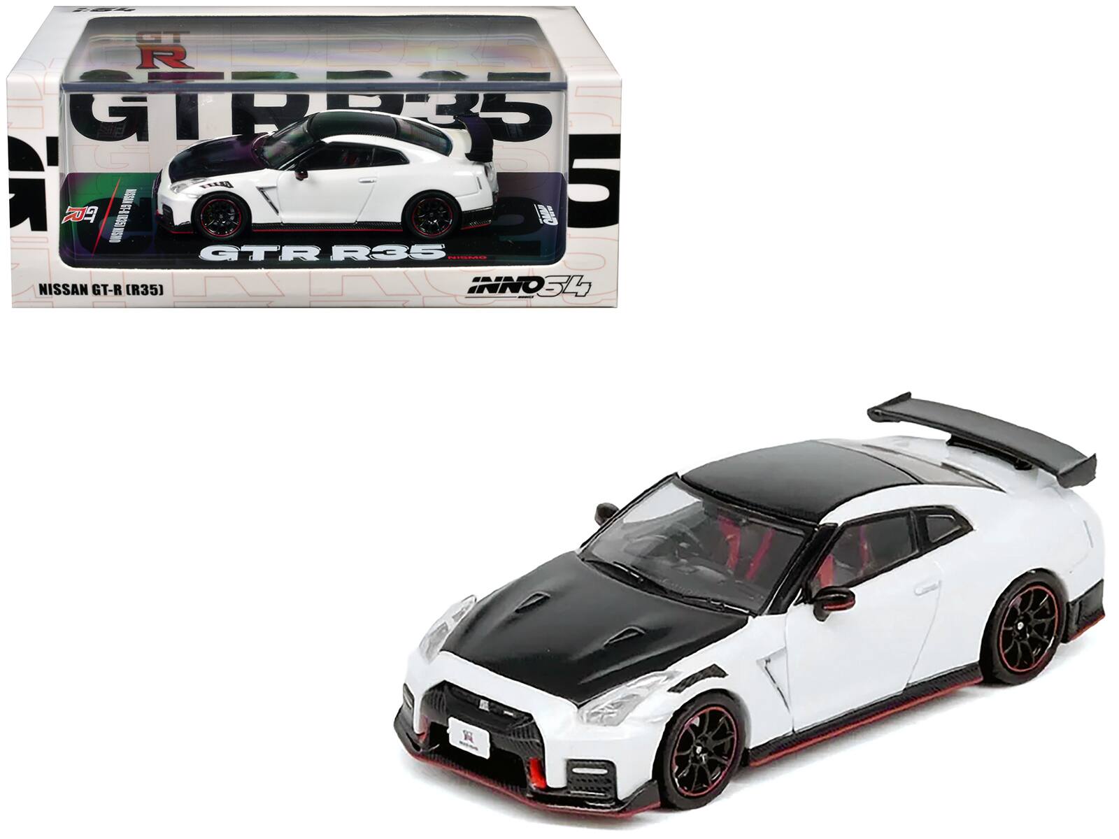 Nissan GT R (R35) Nismo RHD (Right Hand Drive) Hood and Top 1/64 ...