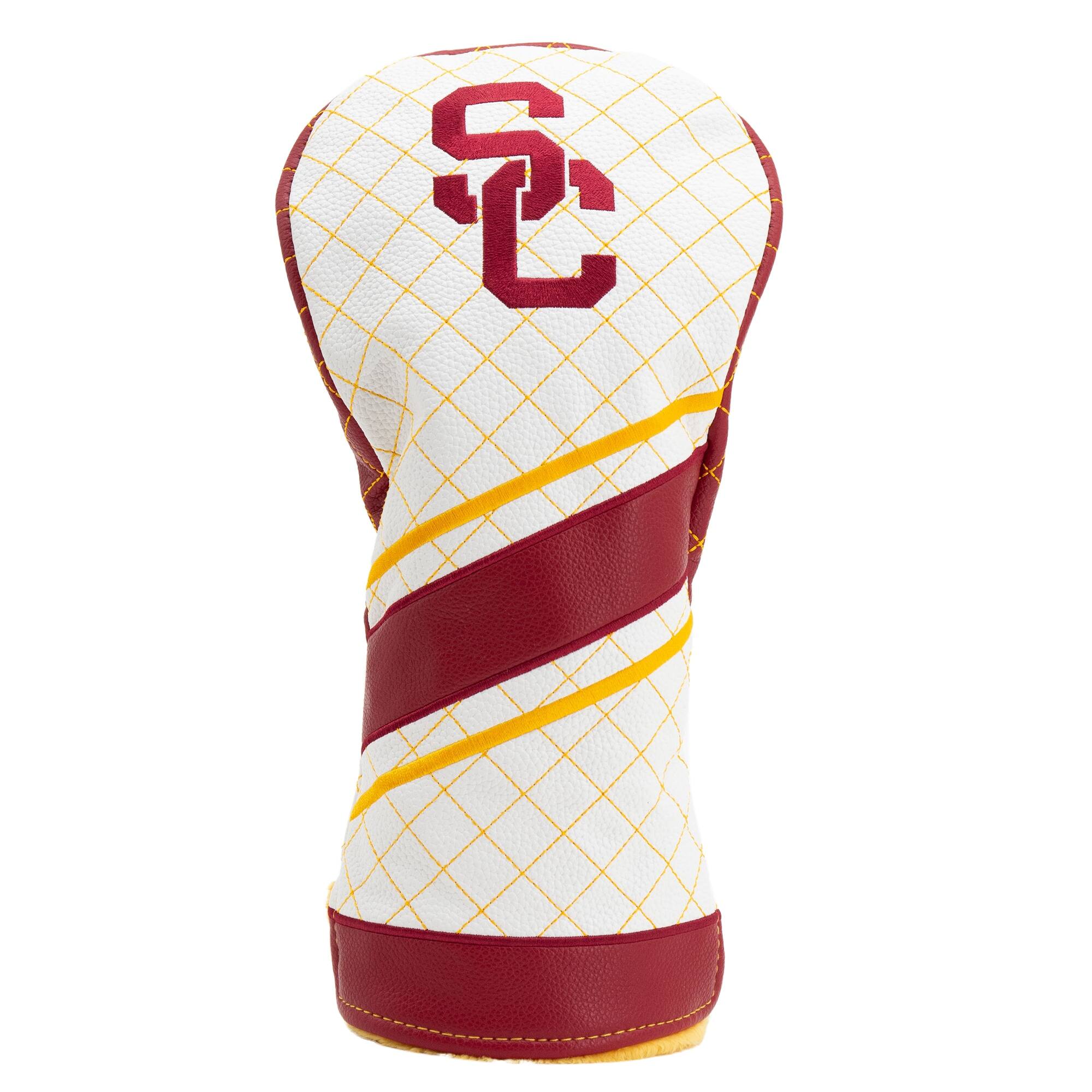 Team Golf USC Trojans Striped Quilted Driver Headcover Multicolor ...