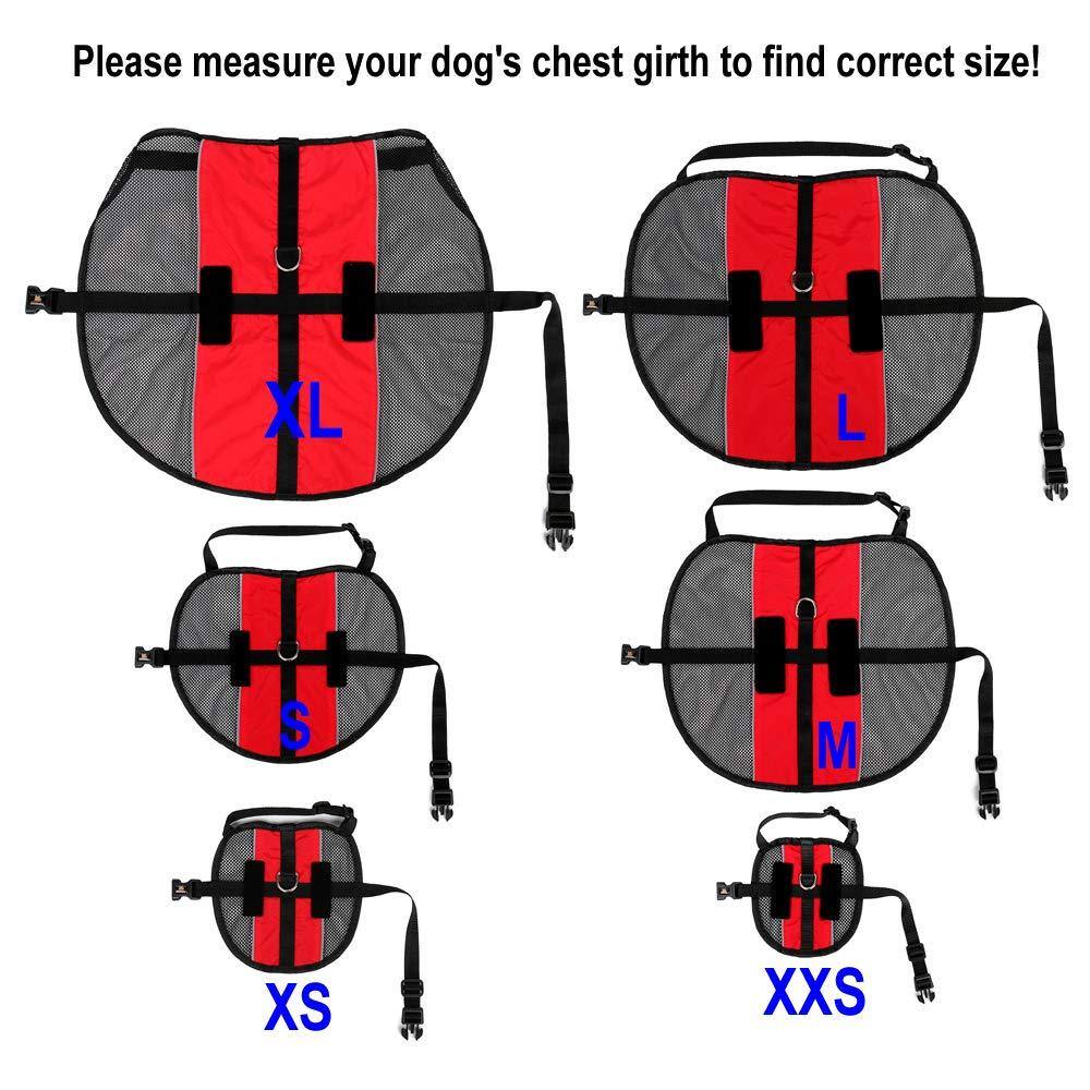 Paradigms Interiors Service Dog Vest With 2 Removable Patches Light ...