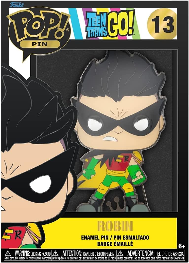 DC Teen Titans 3 Inch Funko POP Pin | Robin Red DCCPP0022 - Best Buy