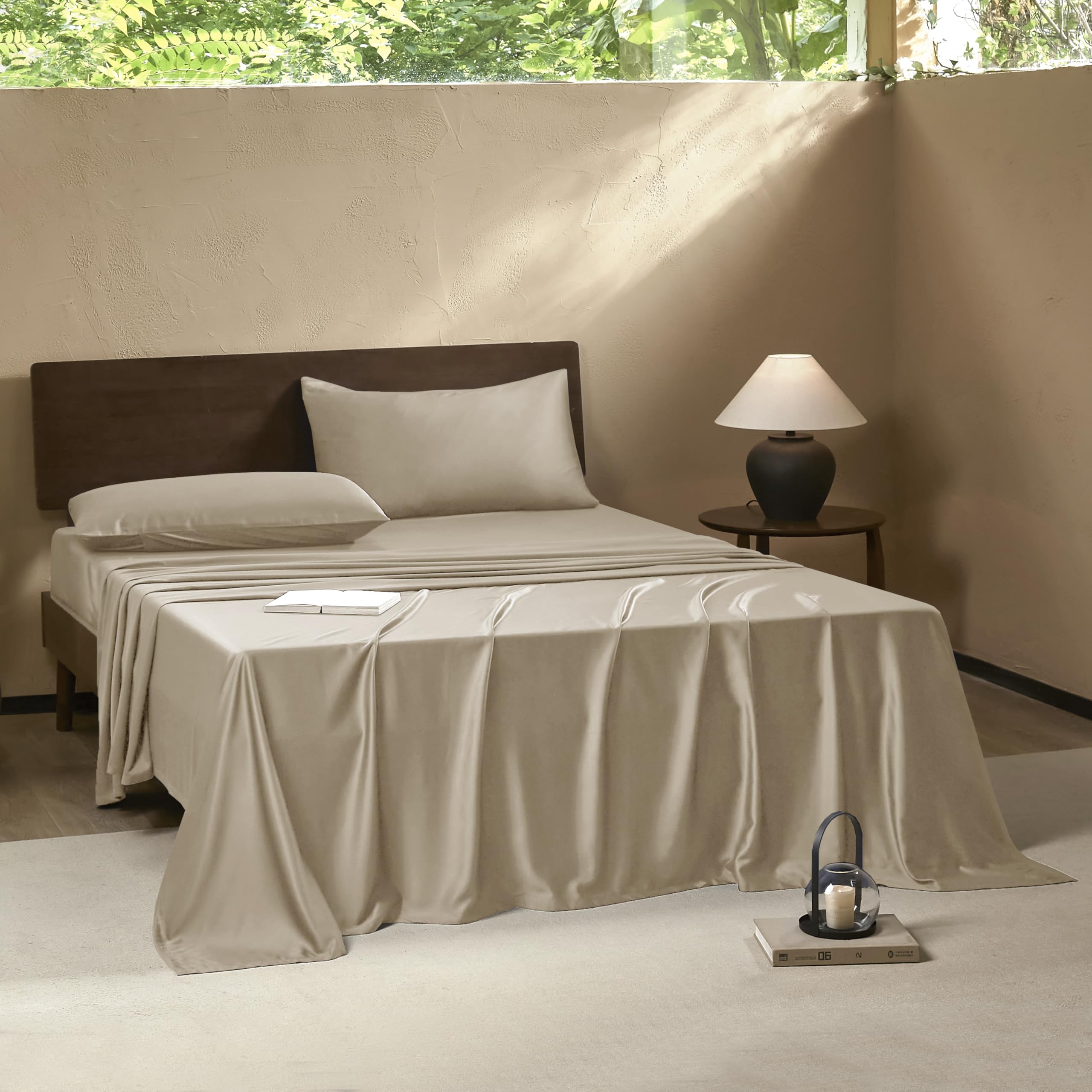 Dapper Styles King Sheets Set Luxuriously 400 Thread Count Viscose ...