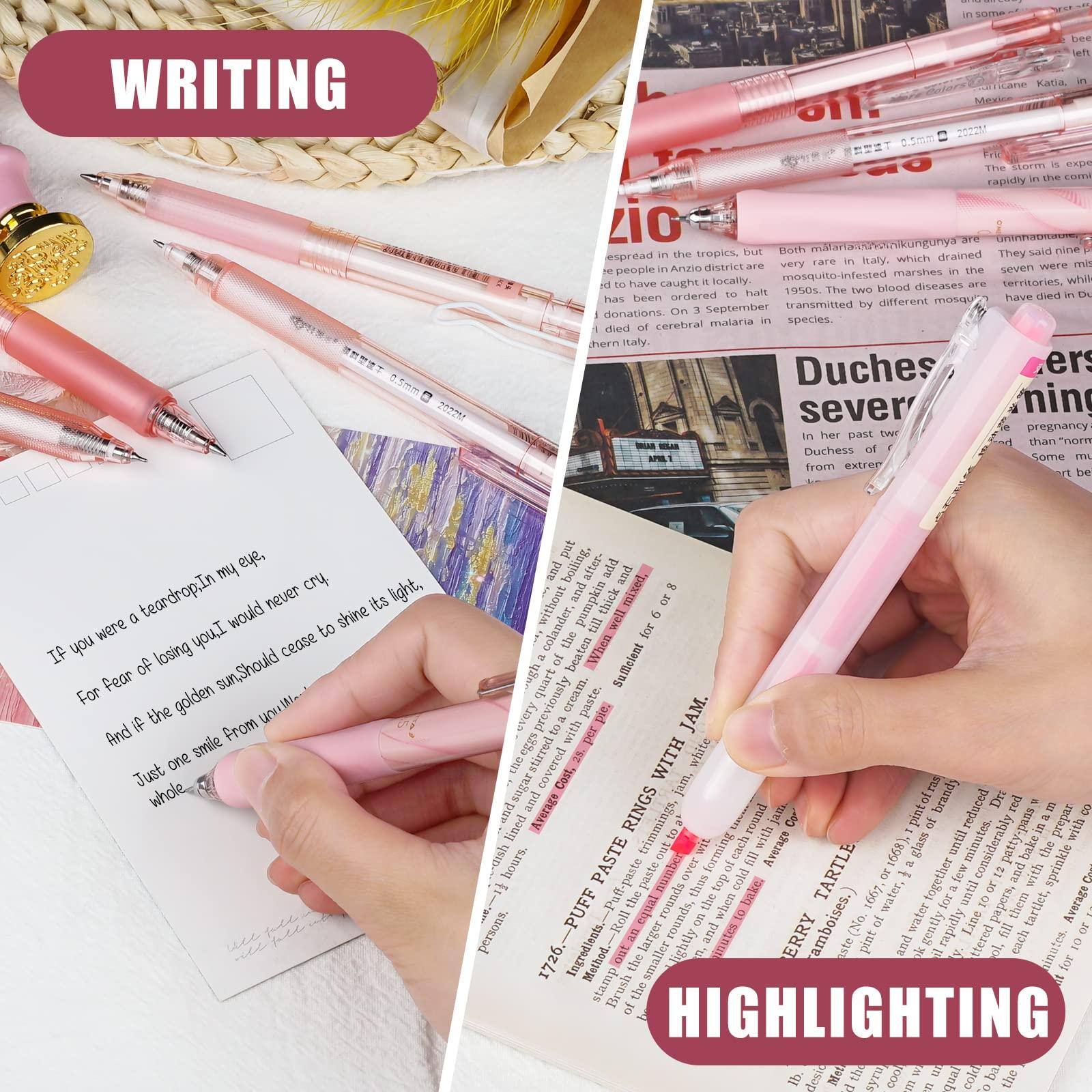 Paradigms Interiors Rose Series Gel Pens Cute Writing With & Ink Smooth ...