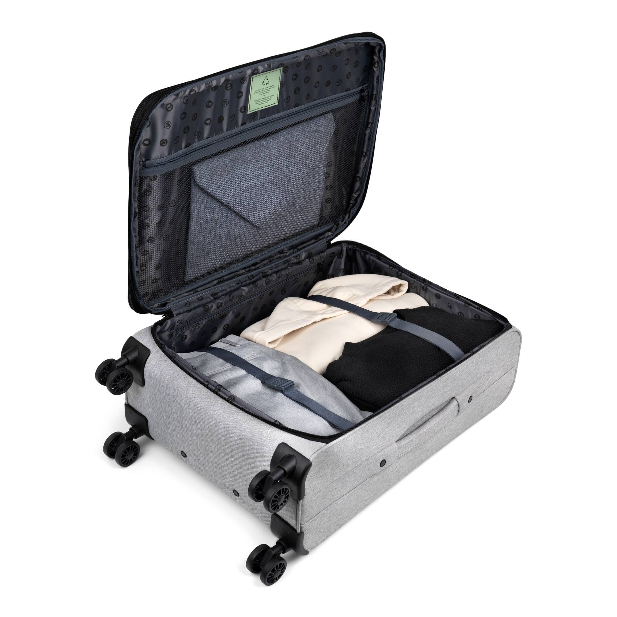 Best Buy: Bugatti Reborn Carry on Suitcase Gray SLG7020BU-GREY