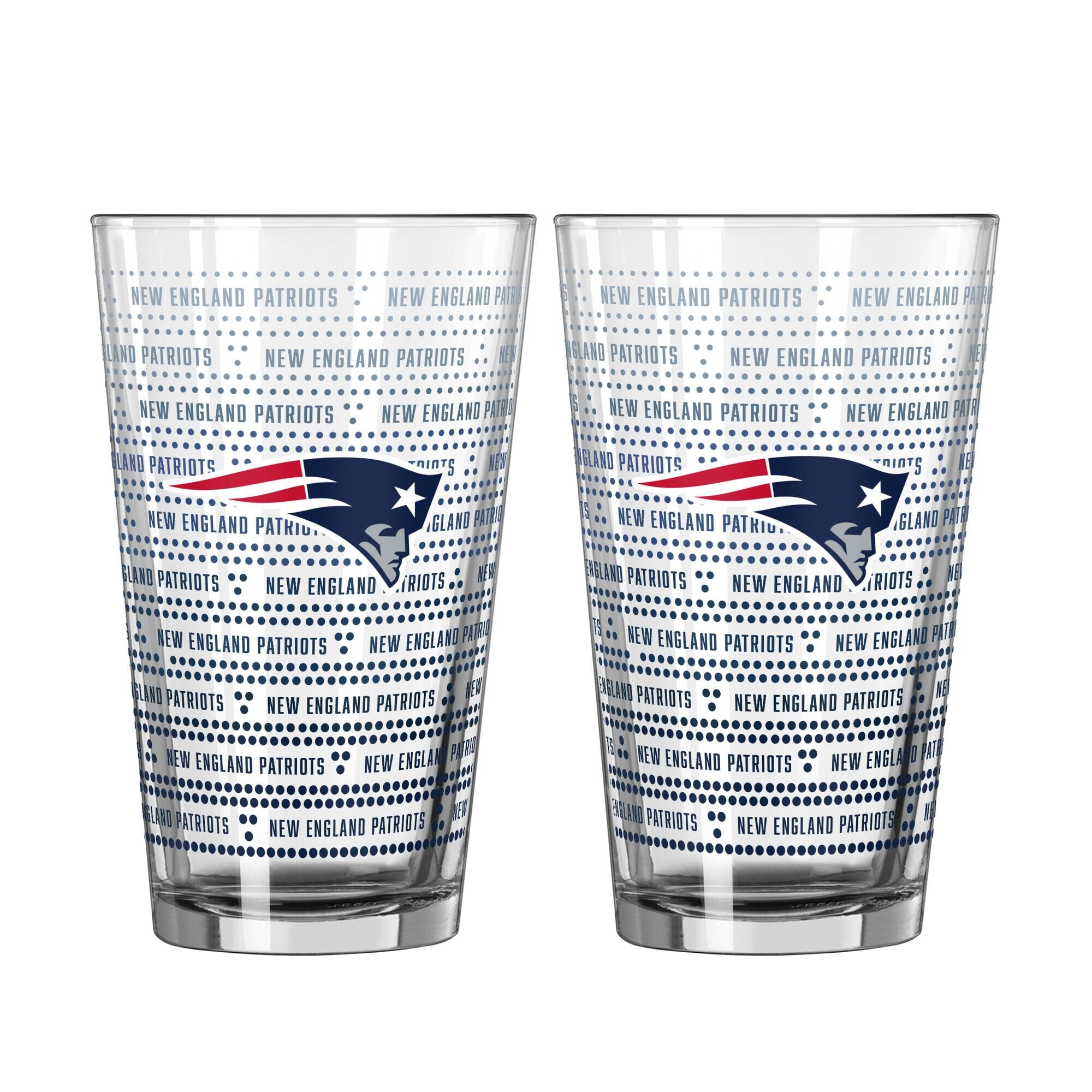 Logo Brands Two Pack Chant Fade 16oz. Pint Glass Set Multicolor ...