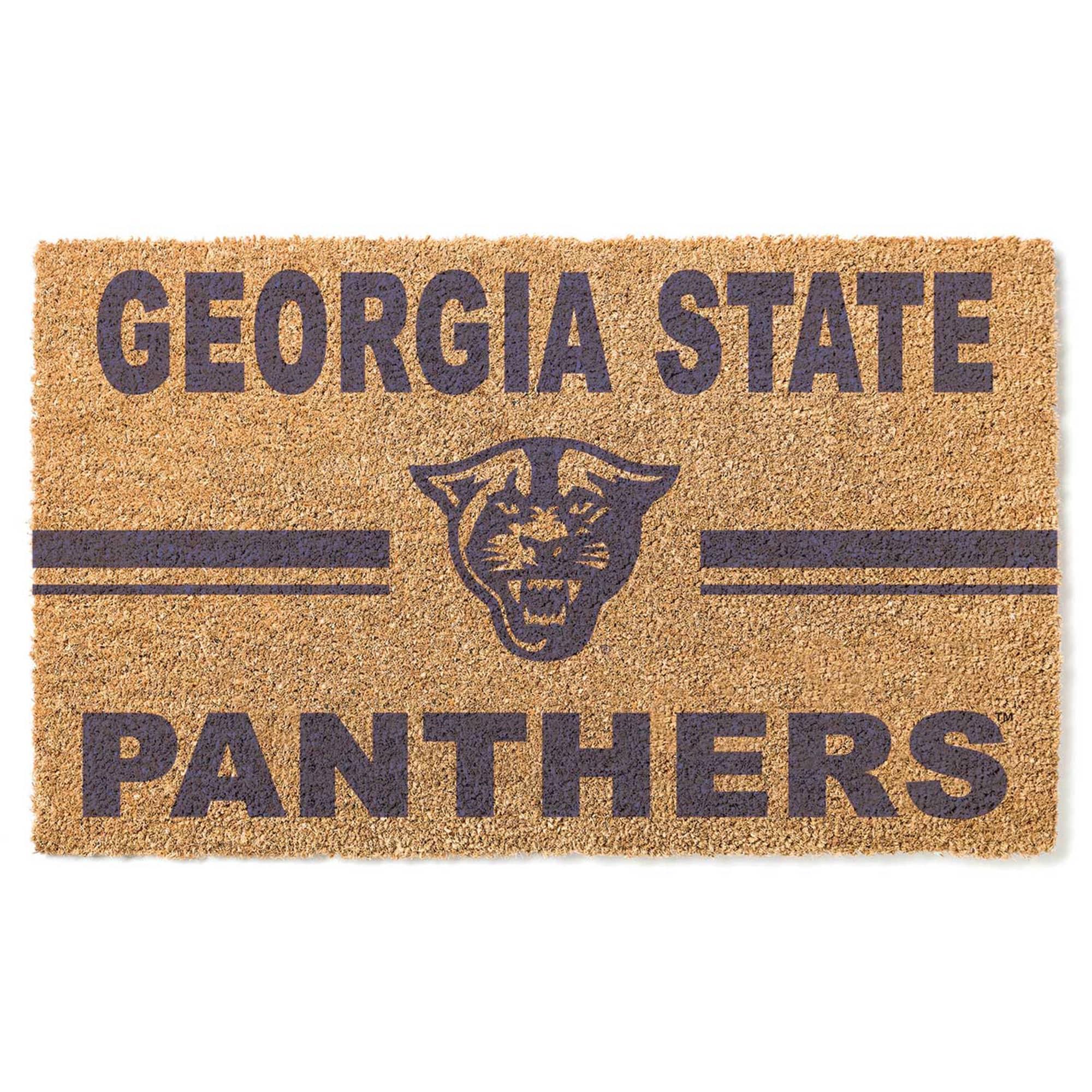 Jardine Georgia State Panthers 18'' x 34'' Team Logo Doormat Brown ...