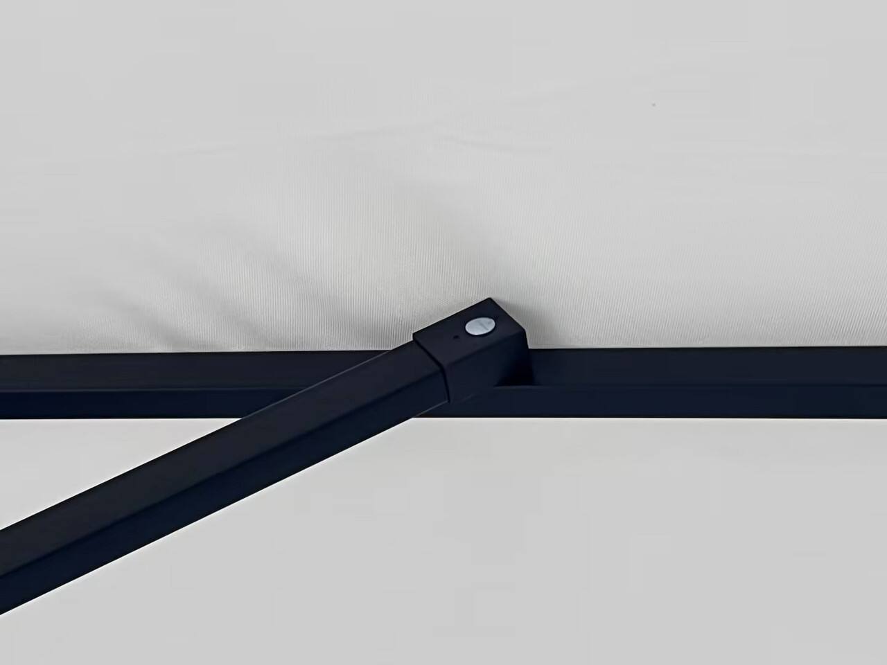 LeisureMod Willry Solar Powered Patio LED Umbrella with Crank and ...
