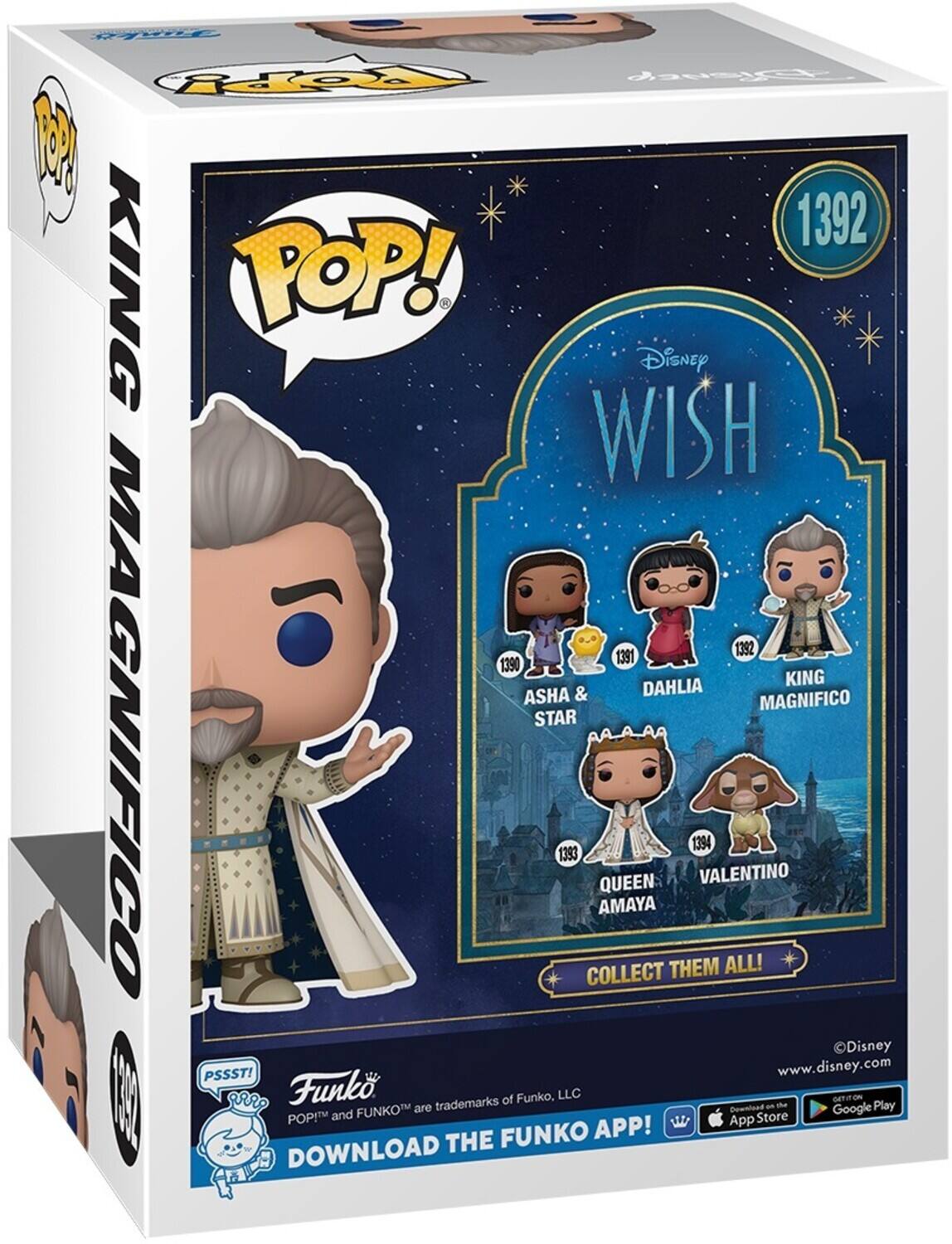 Funko POP! VINYL: Disney: Wish King Magnifico COLLECTIBLES Multicolor ...