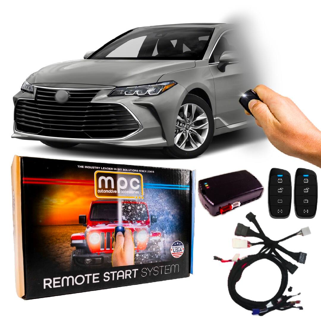 MPC 4 Button Remote Start For 2019 Toyota Avalon Plugin T Harness Black ...