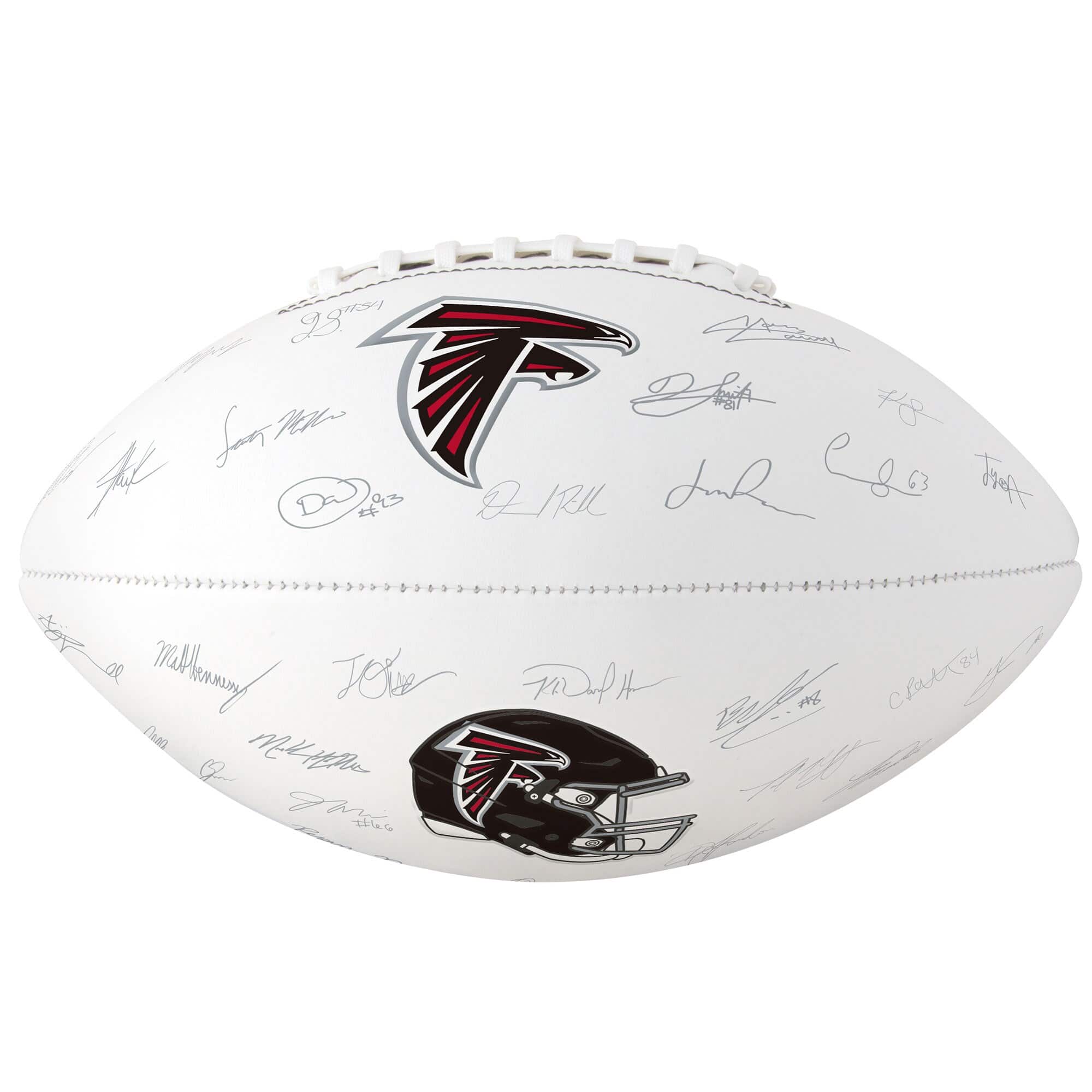 Atlanta Logo Brands - Falcons Autograph Signature Football - Multicolor ...
