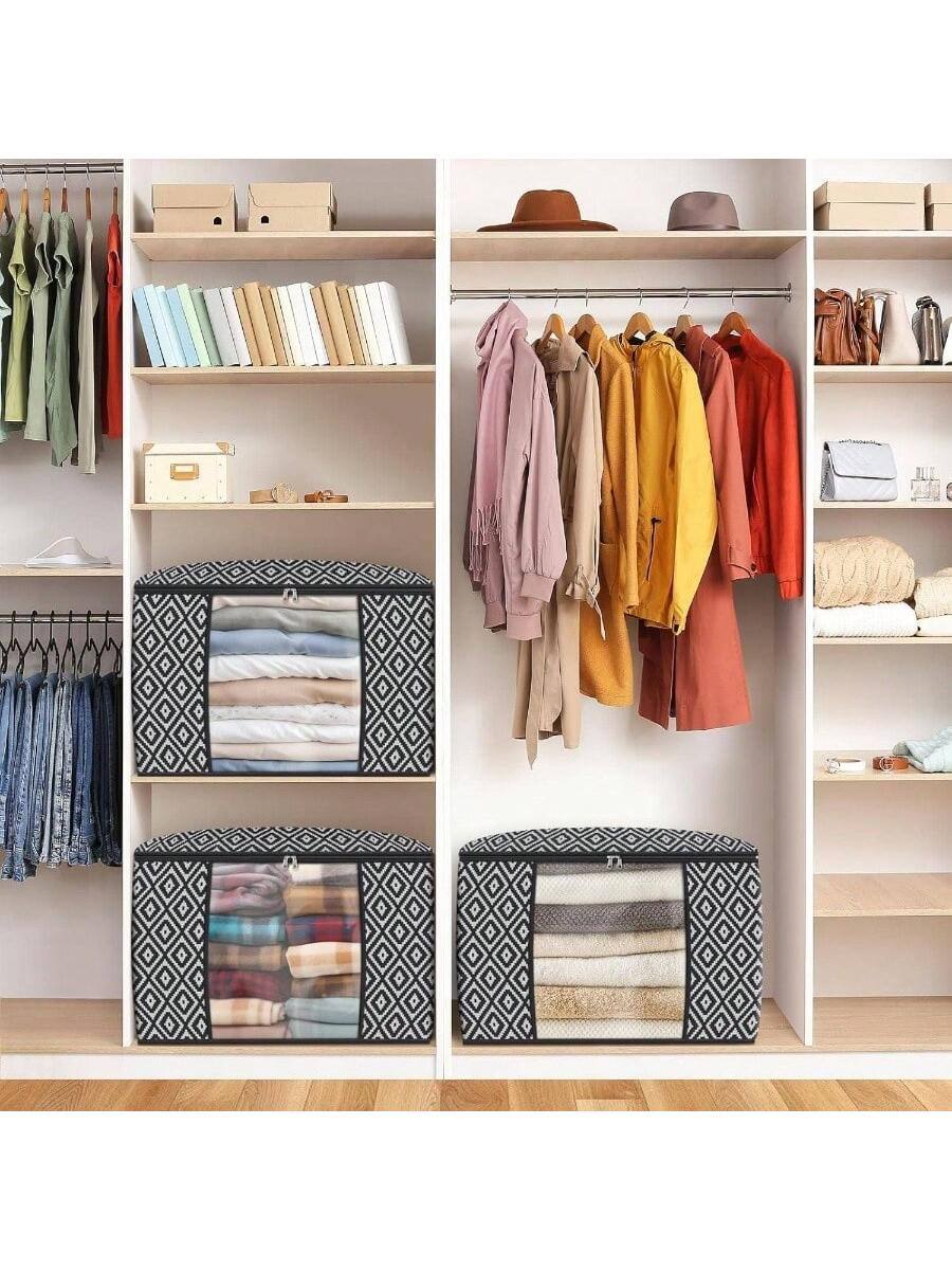 Live At Space Direct 100L, 3 Pack, Storage Containers, Large Clothes ...