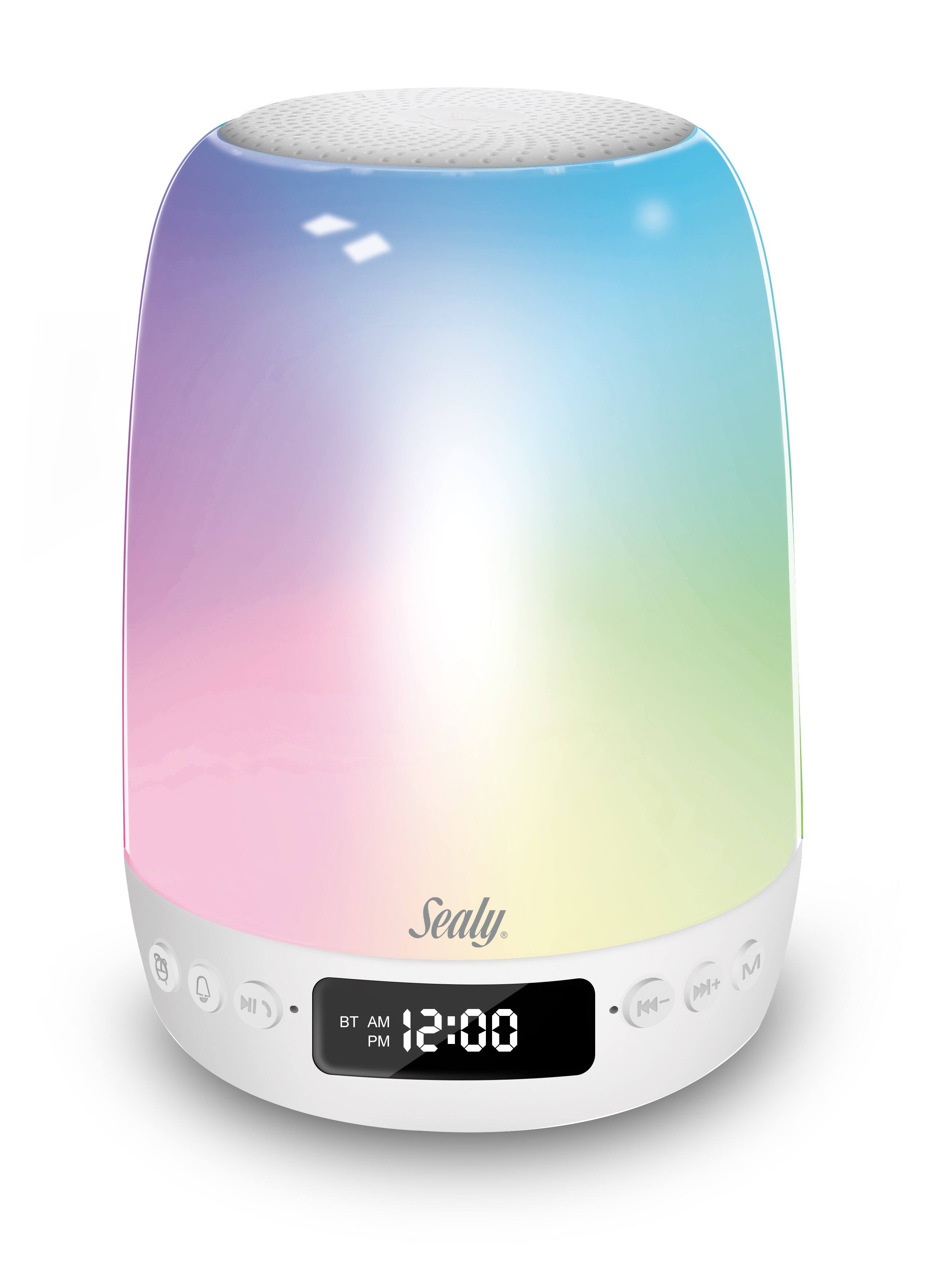 Best Buy: Sealy Night Light and Wireless Speaker Sound Machine White SL ...