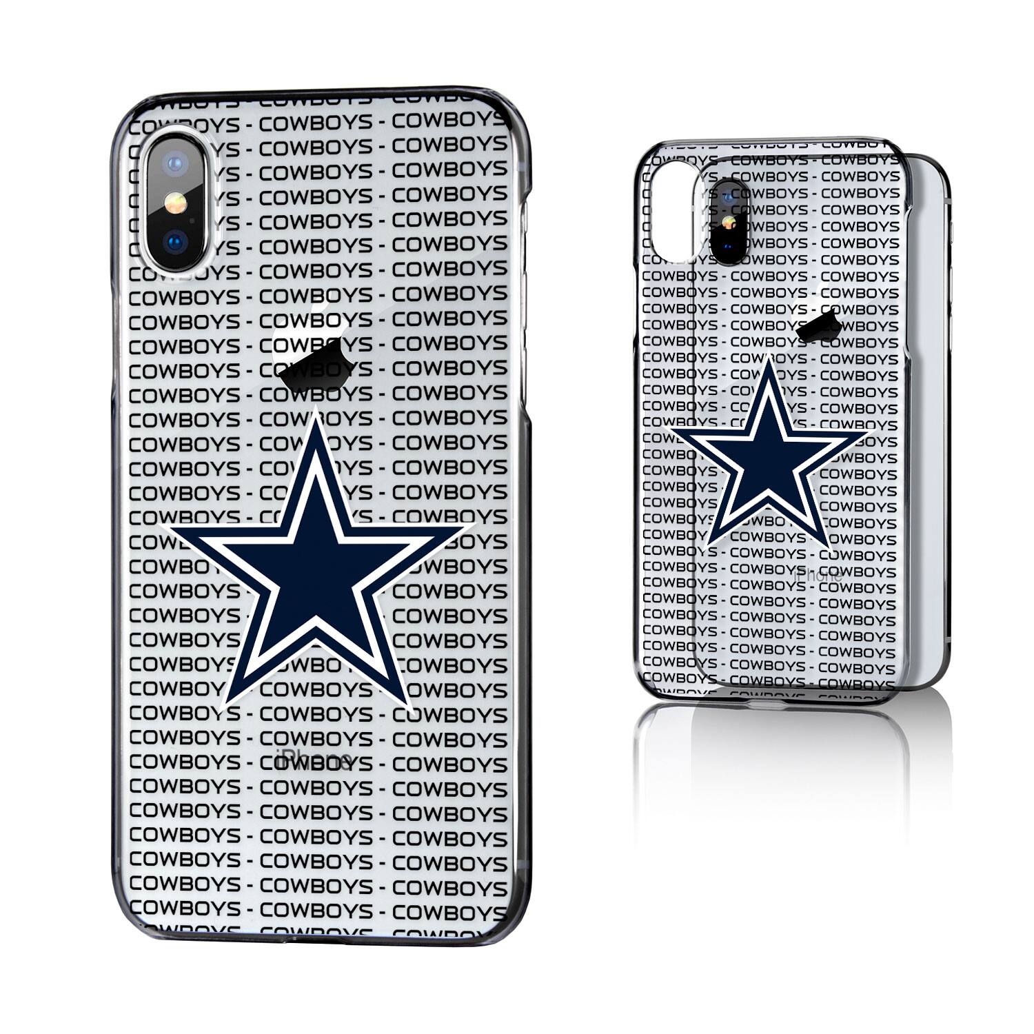 Keyscaper NFL Dallas Cowboys iPhone Clear Text Backdrop Design Case 16 ...
