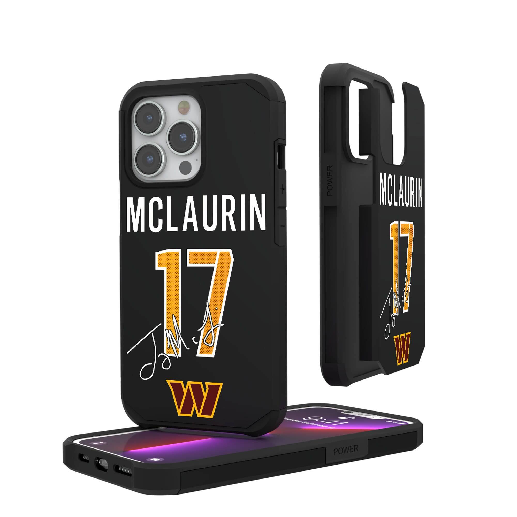 Keyscaper NFL Terry McLaurin Washington Commanders iPhone Rugged Case ...