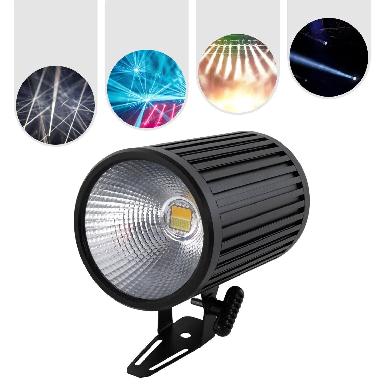 Stock Preferred 200W IP65 Waterproof Aluminum Stage Par Light Black STG ...