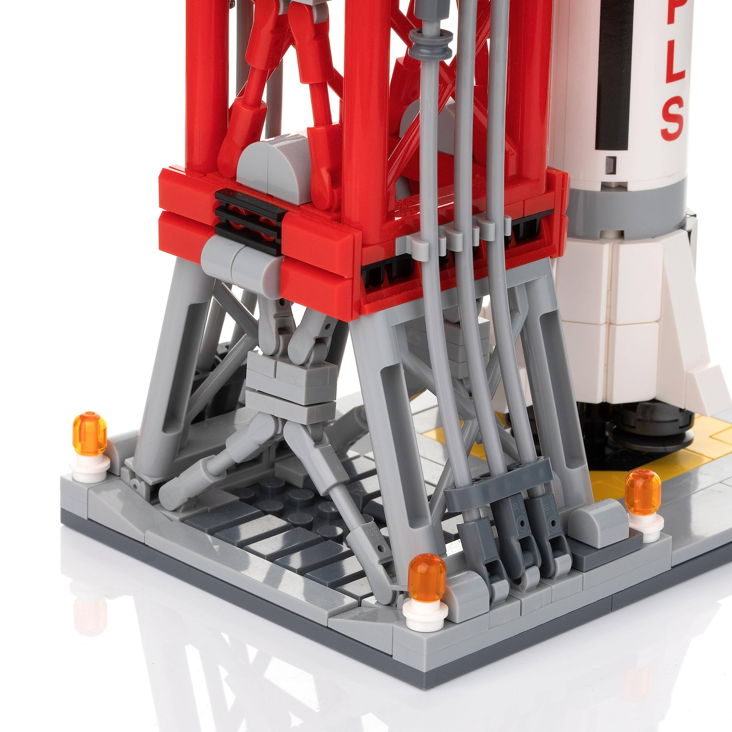 EZTW1 Rocket Launch Building Set 457 Space Series Blocks For And Adults ...