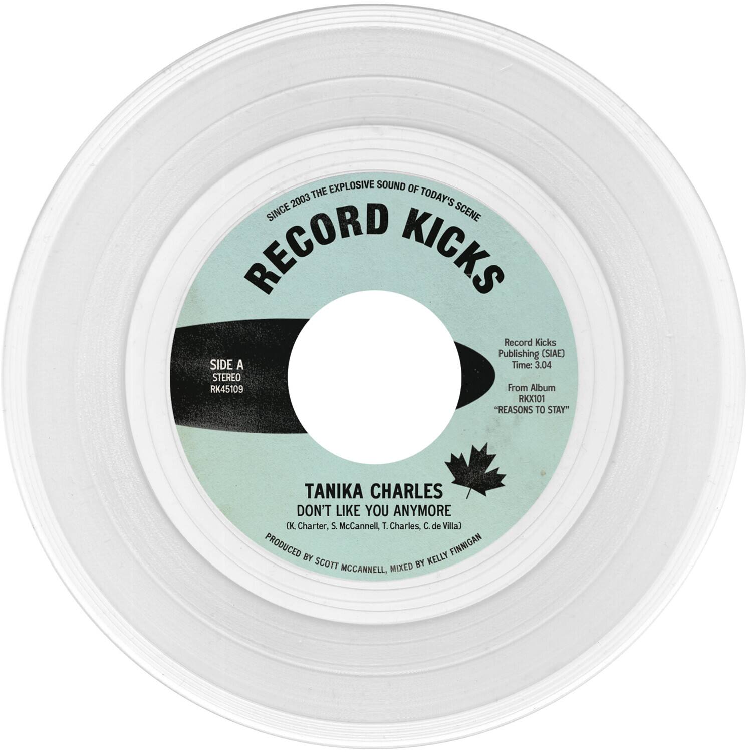 Tanika Charles Don't Like You Anymore / Here when You're Ready 7 INCH ...