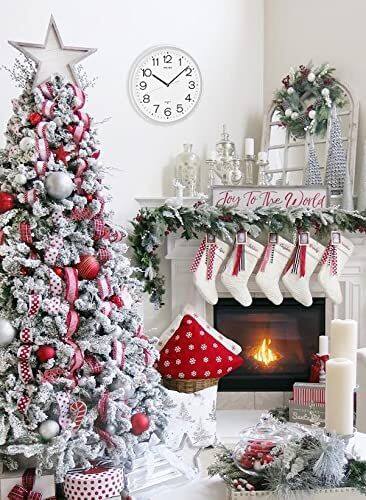 Seiko 14" Office Classic Numbered Step Wall Clock Silver Tone QXA020SLH ...