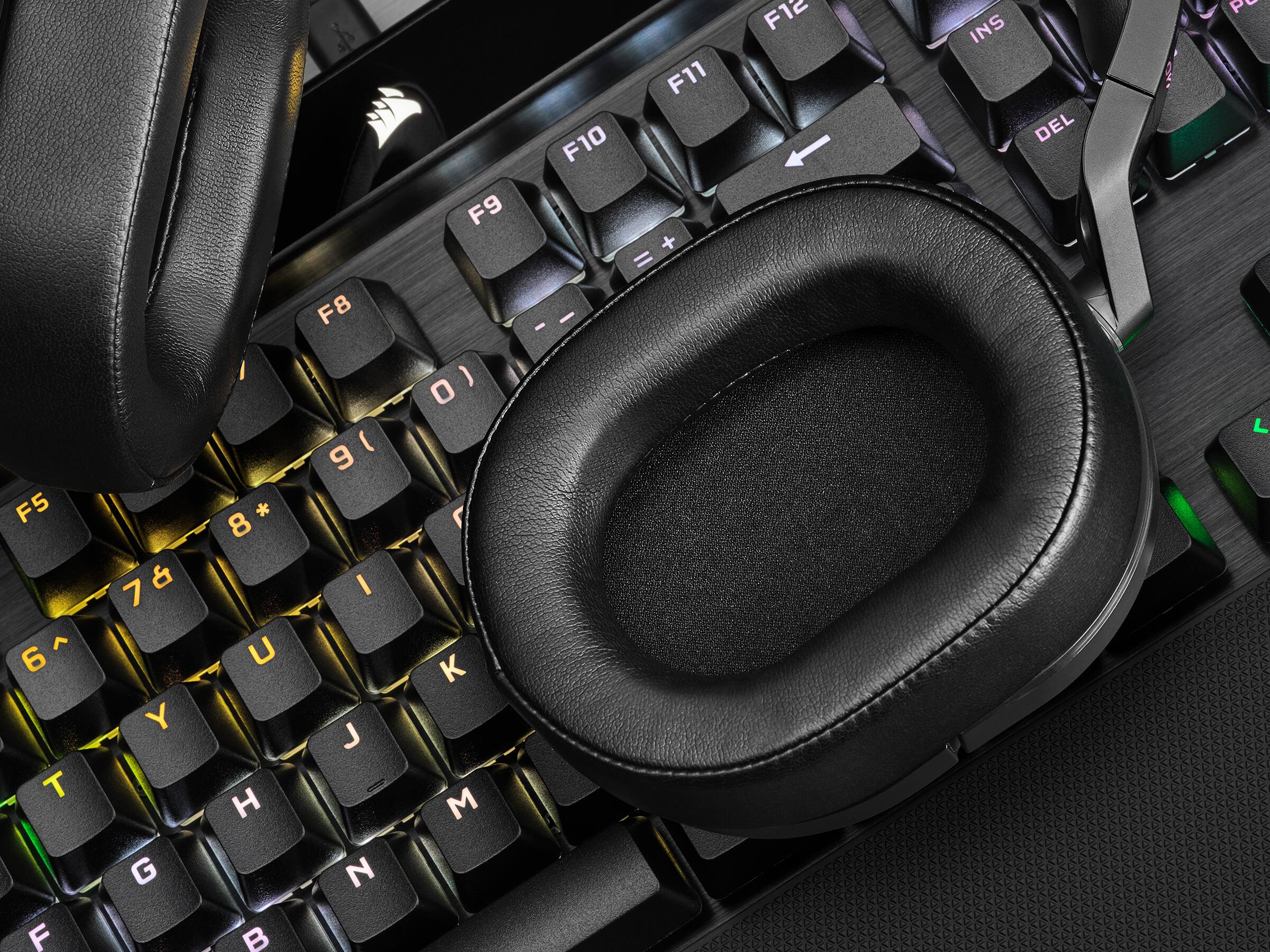 Customer Reviews: CORSAIR HS55 SURROUND Wired Gaming Headset for PC, PS5, PS4 Black CA-9011265 ...