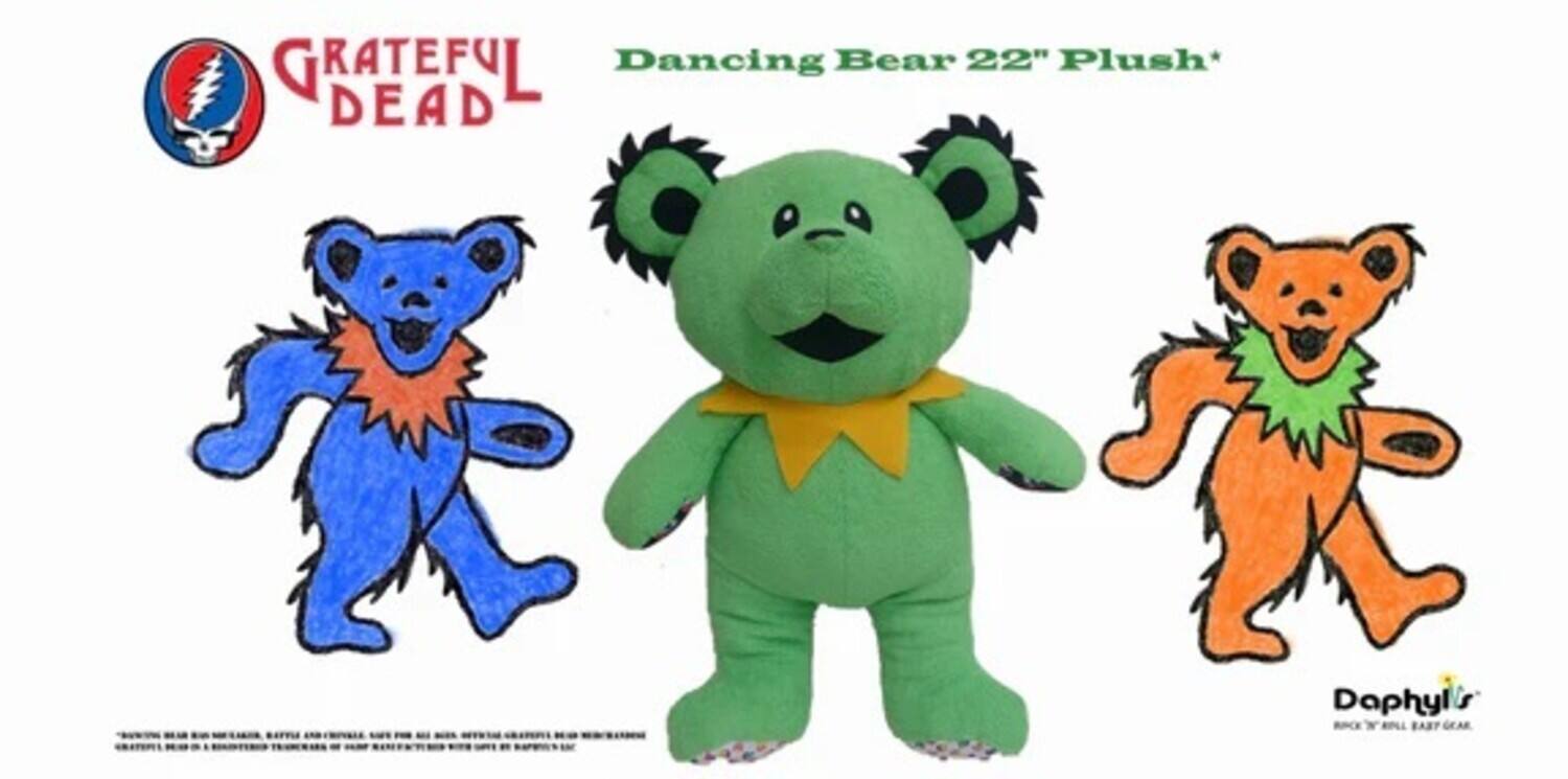 PopMarket Grateful Dead Daphyl's Grateful Dead Dancing Bear 22 ...