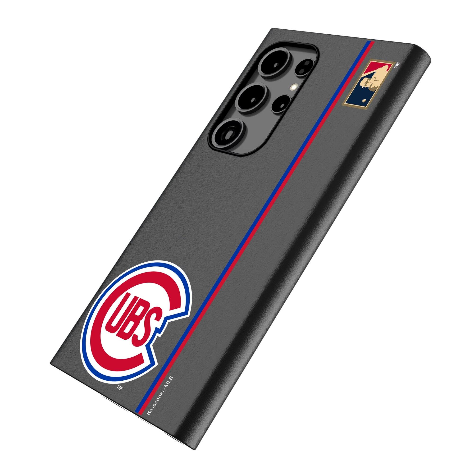 Keyscaper MLB Chicago Cubs Galaxy Magnetic Bump Case S25 Black ...