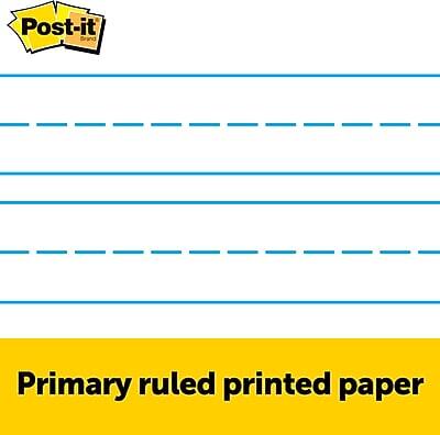 Post it Super Sticky Tabletop Easel Pad, 20" x 23", Primary Lined, 20 ...