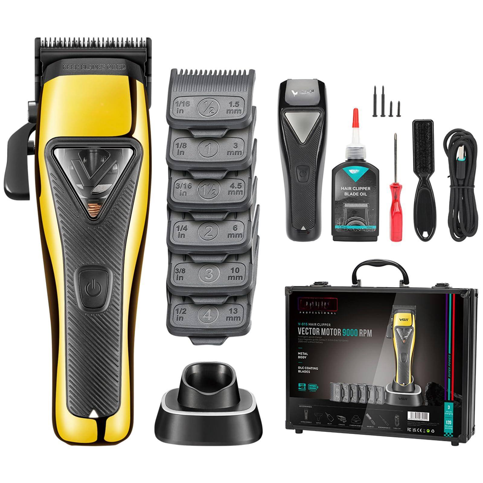 The Best Inks 015 Professional Cordless Hair Clippers For Men 9000 Rpm ...