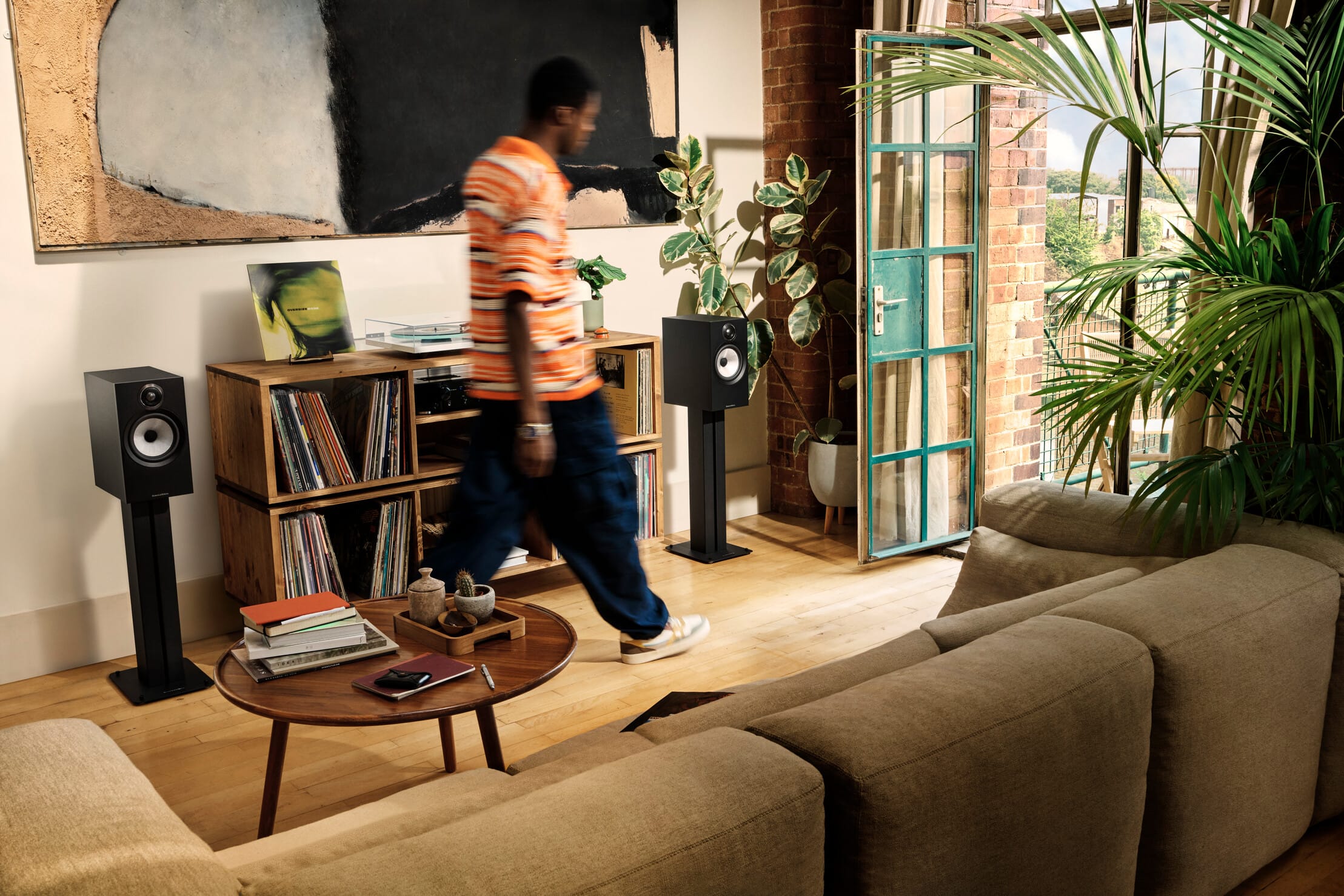 Bowers & Wilkins FS-600 S3 Floor Stands for 606 S3/607 S3 Standmount ...