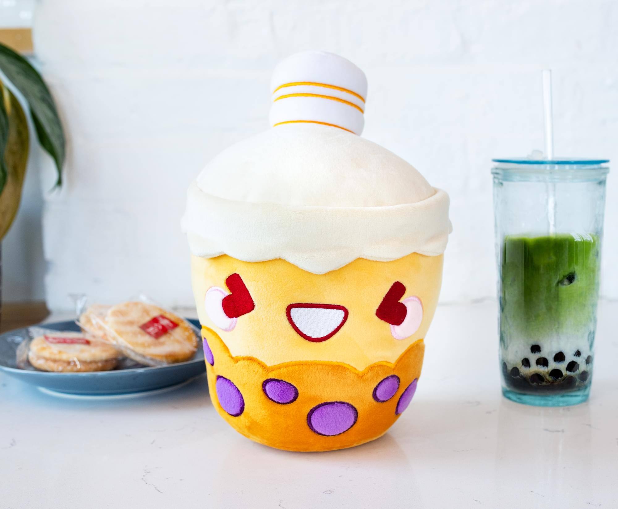 Toynk MochiOshis Boba Tea 10 Inch Character Plush Toy | Mizuki Tapioshi ...