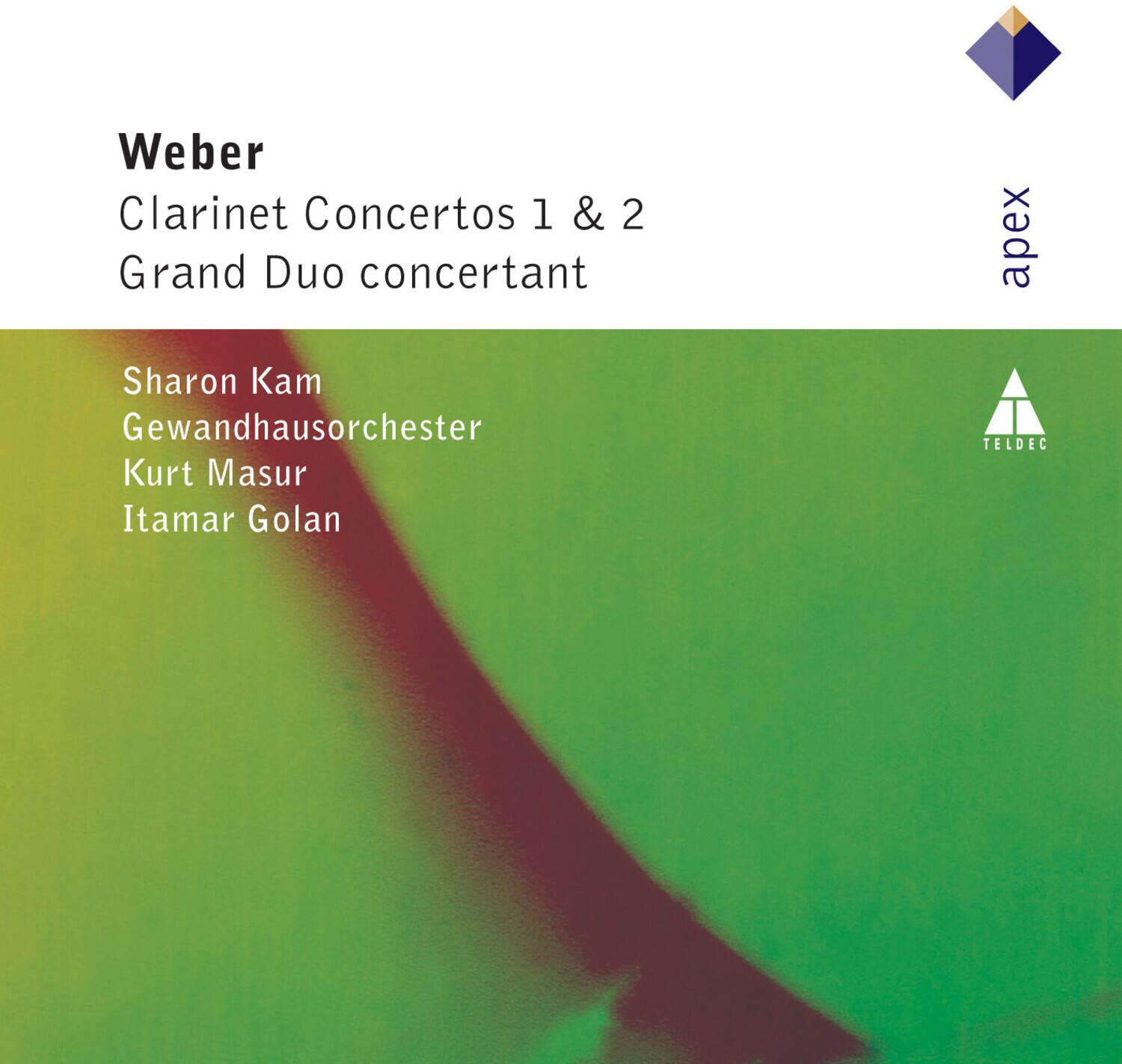 Sharon Kam Clarinet Concertos 1 & 2 / Grand Duo Concertant COMPACT ...