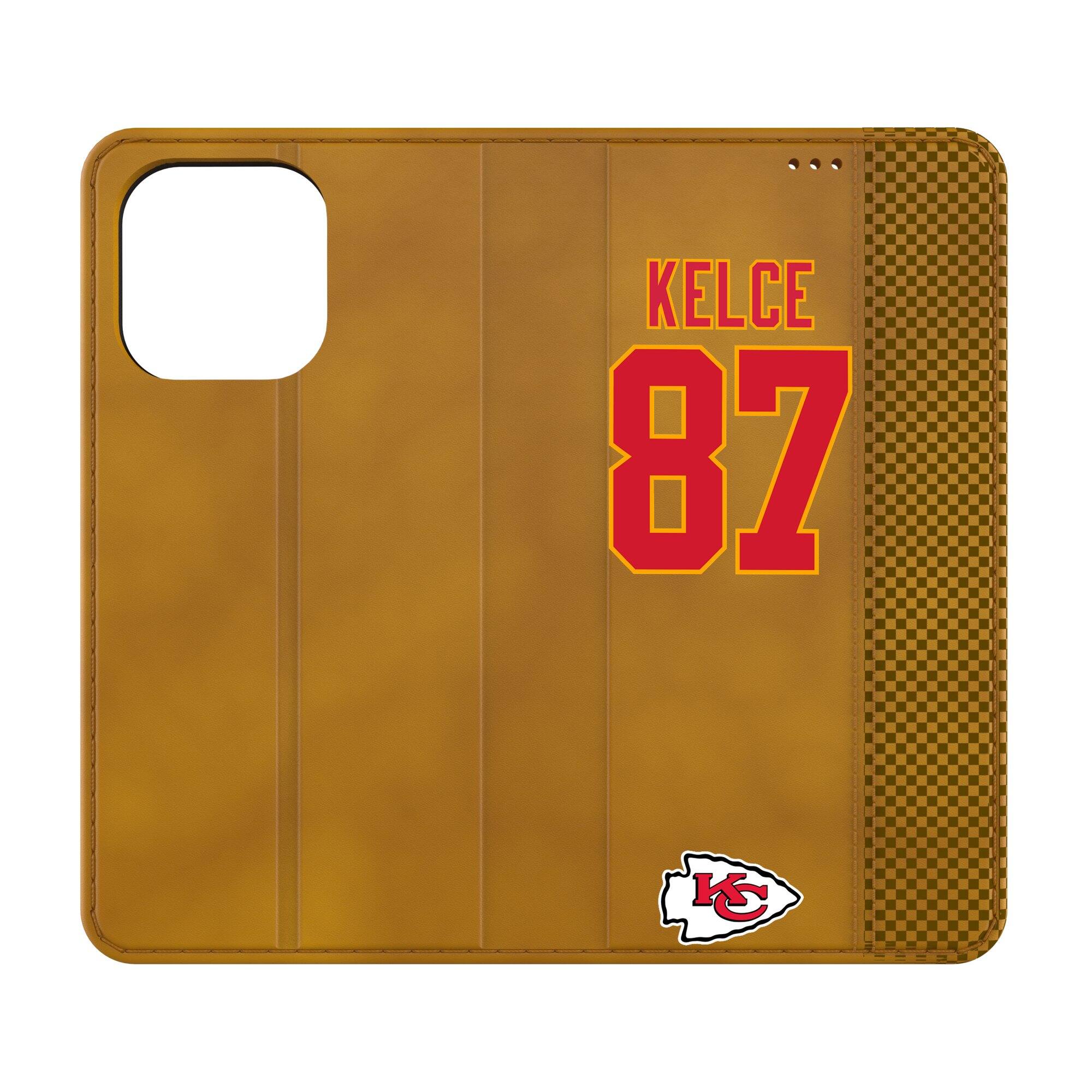 Keyscaper NFL Travis Kelce Kansas City Chiefs Folio iPhone Case 15 Pro ...
