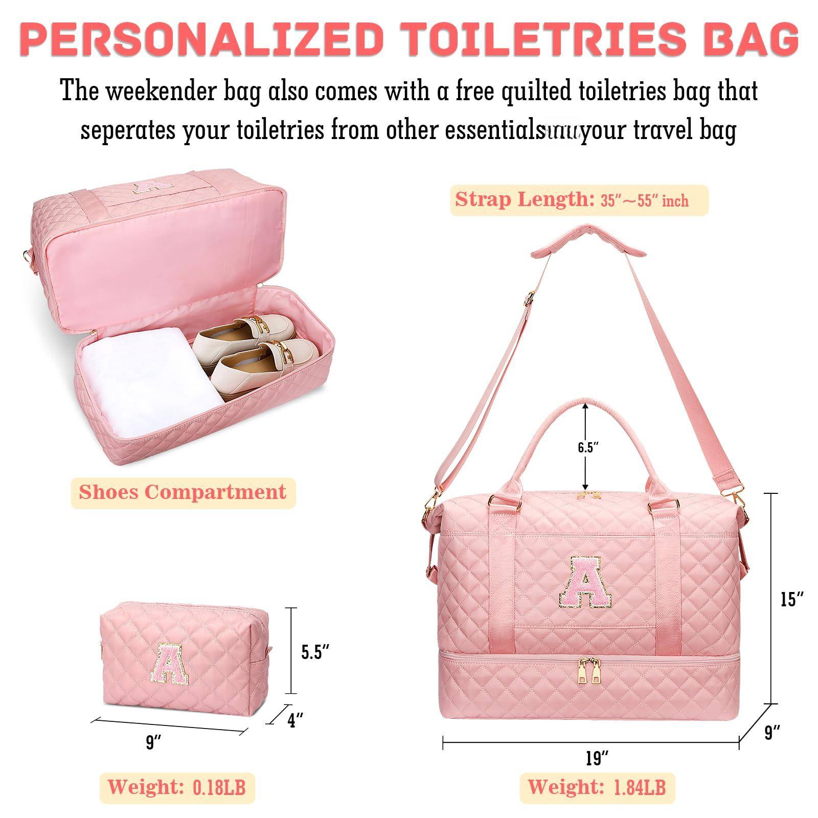Paradigms Interiors Christmas Gifts For Women Initial Travel Duffle Bag ...