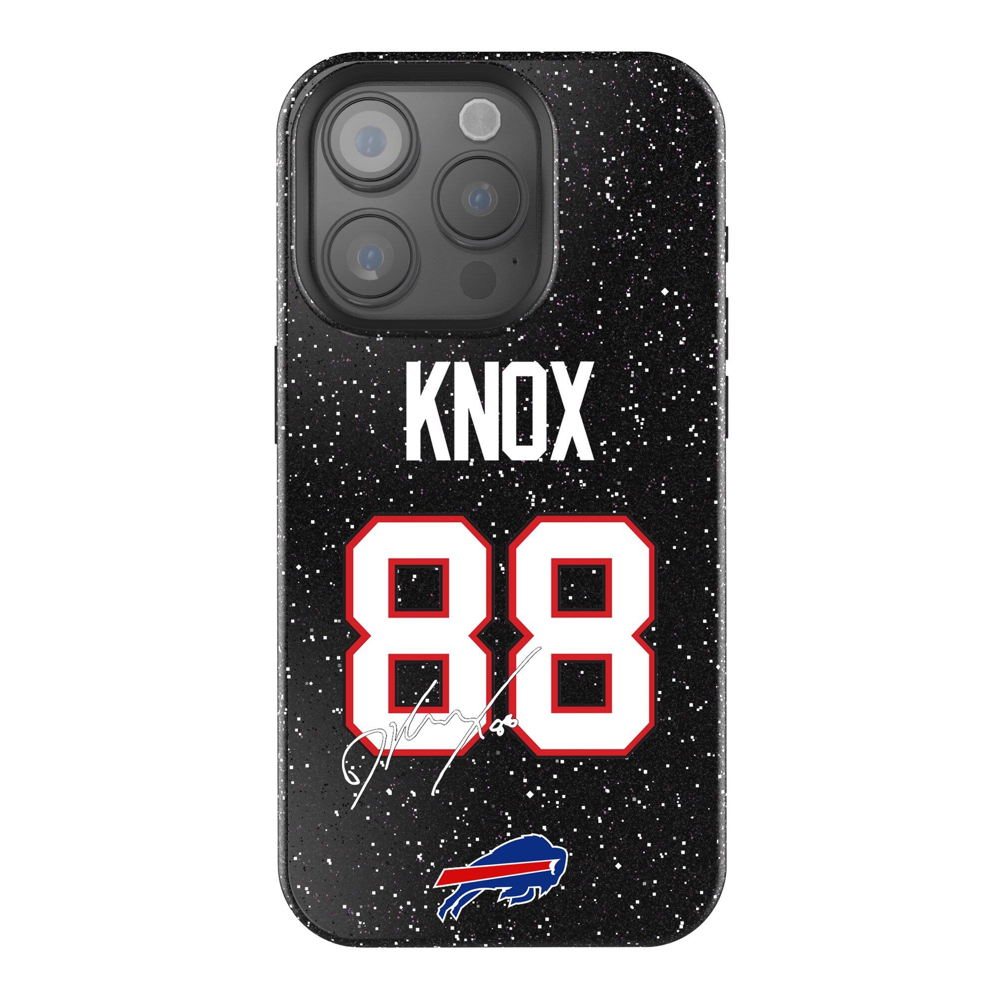 Keyscaper NFL Dawson Knox Buffalo Bills Bling iPhone Case 15 Black ...