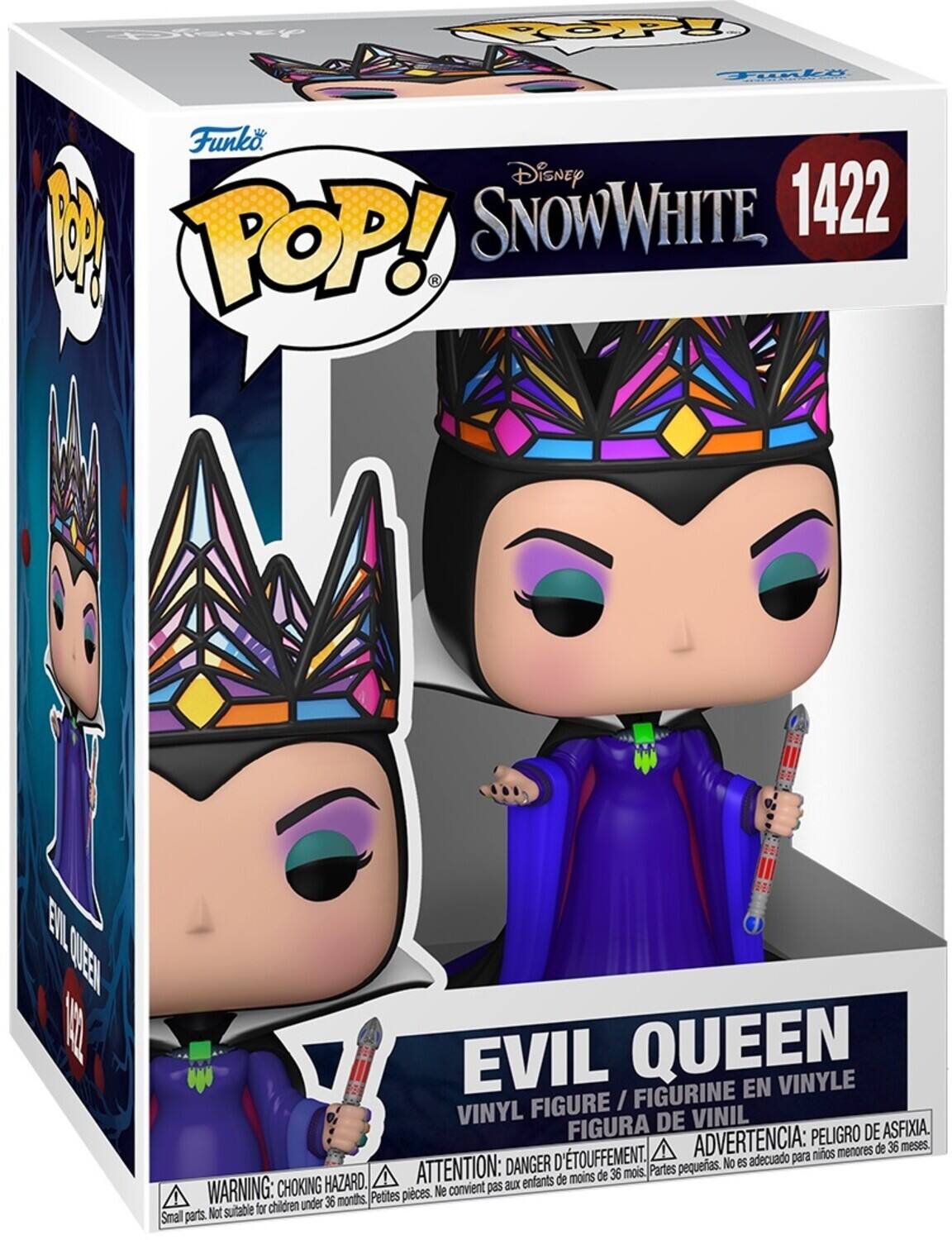 Funko POP! Disney: Snow White Live Action Evil Queen with Staff ...