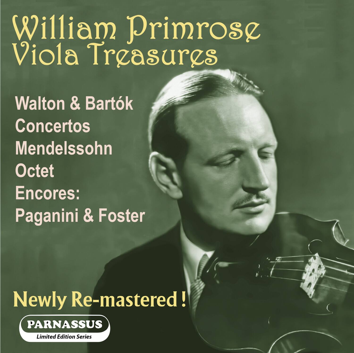 William Primrose William Primrose: Viola Treasures COMPACT DISCS [CD ...