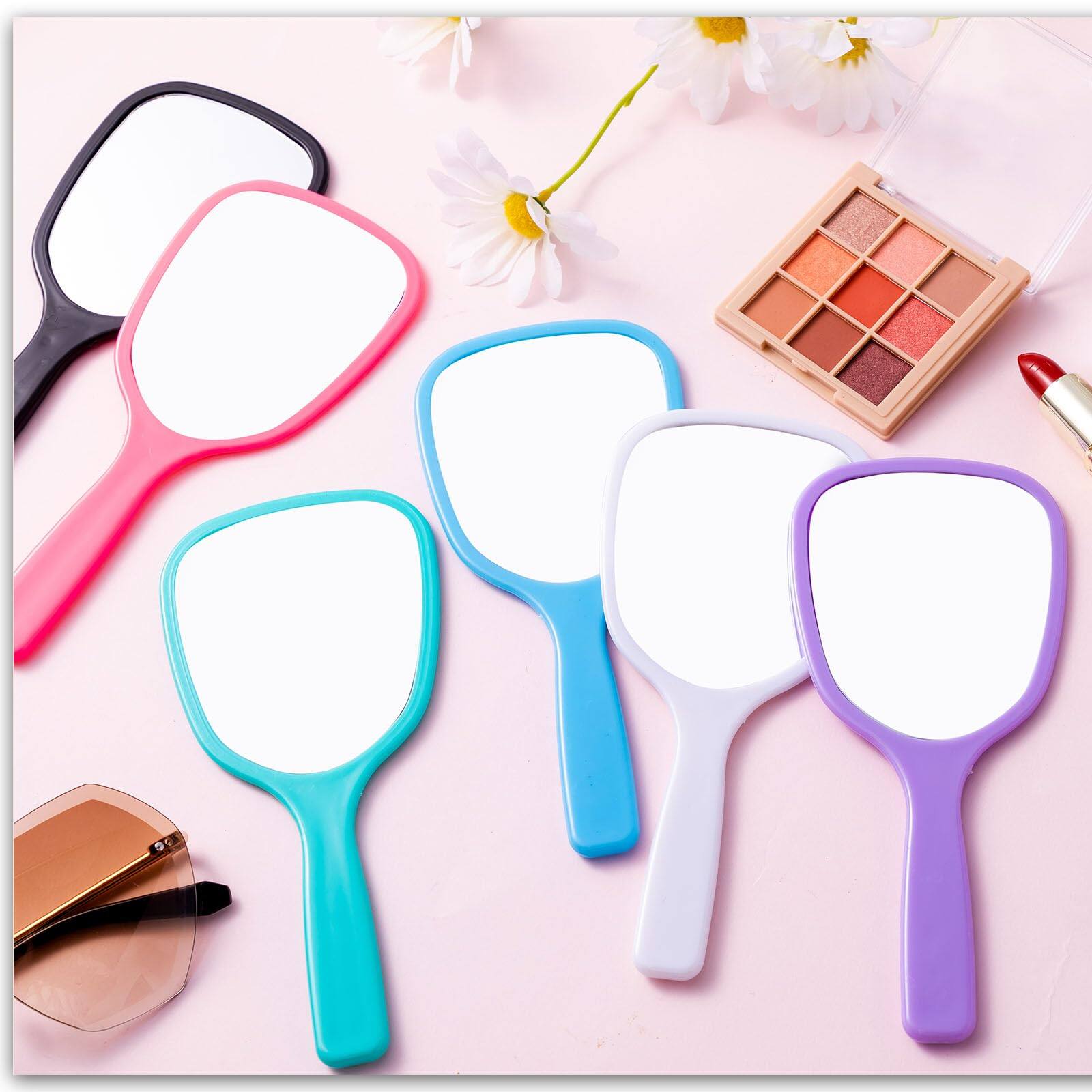 Pacoar Cade Handheld Mirror Bulk Hand Mirrors With Handle Plastic ...