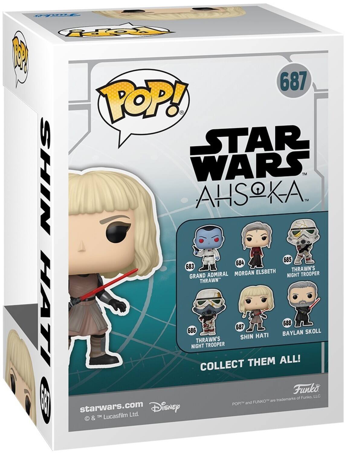 Funko POP! Vinyl: Star Wars Ahsoka S2 Shin Hati COLLECTIBLES Multicolor ...