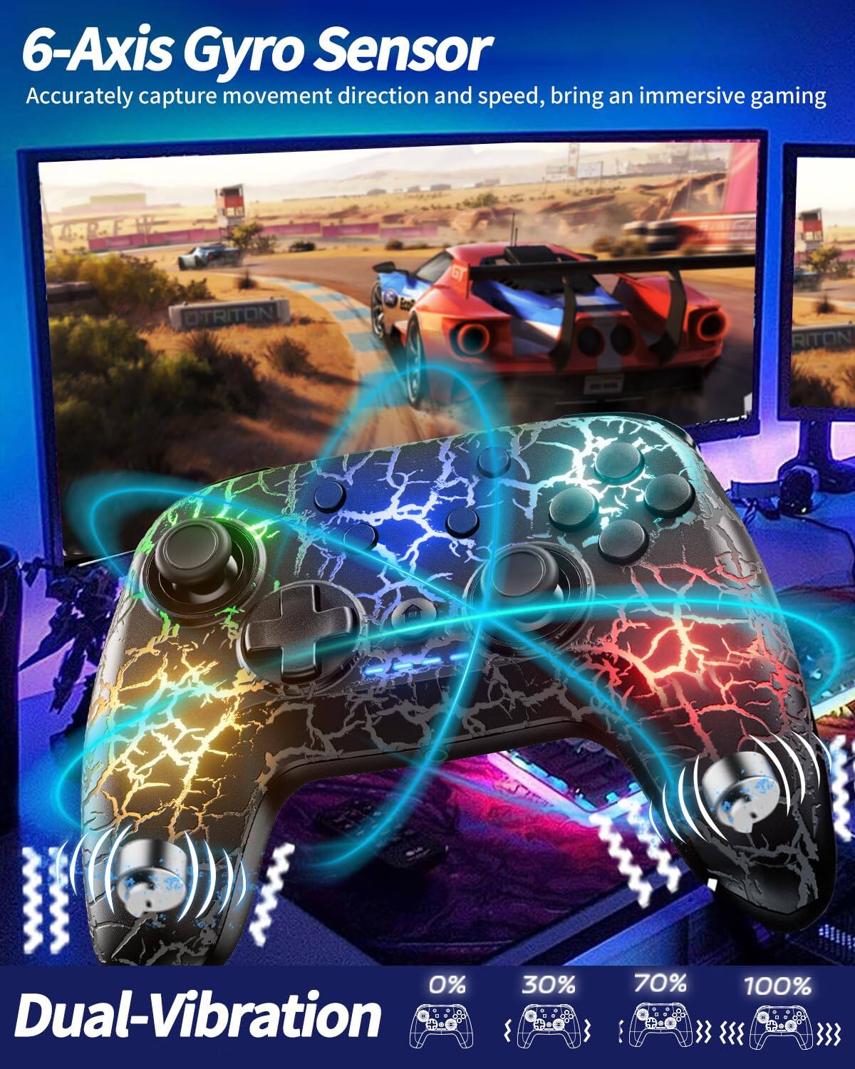 HM 1810 Wireless Controller Compatible With Switch/switch Lite/oled/pc ...