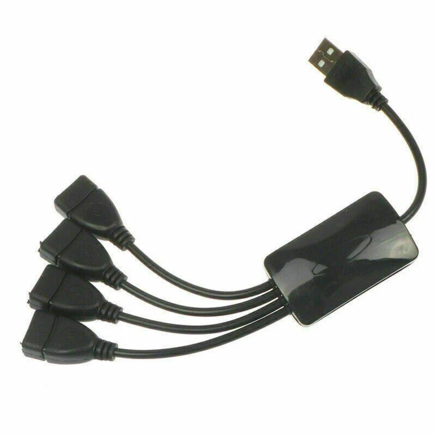 Home Collection 4 Port USB 2.0 High Speed Hub Octopus Splitter – 480 ...