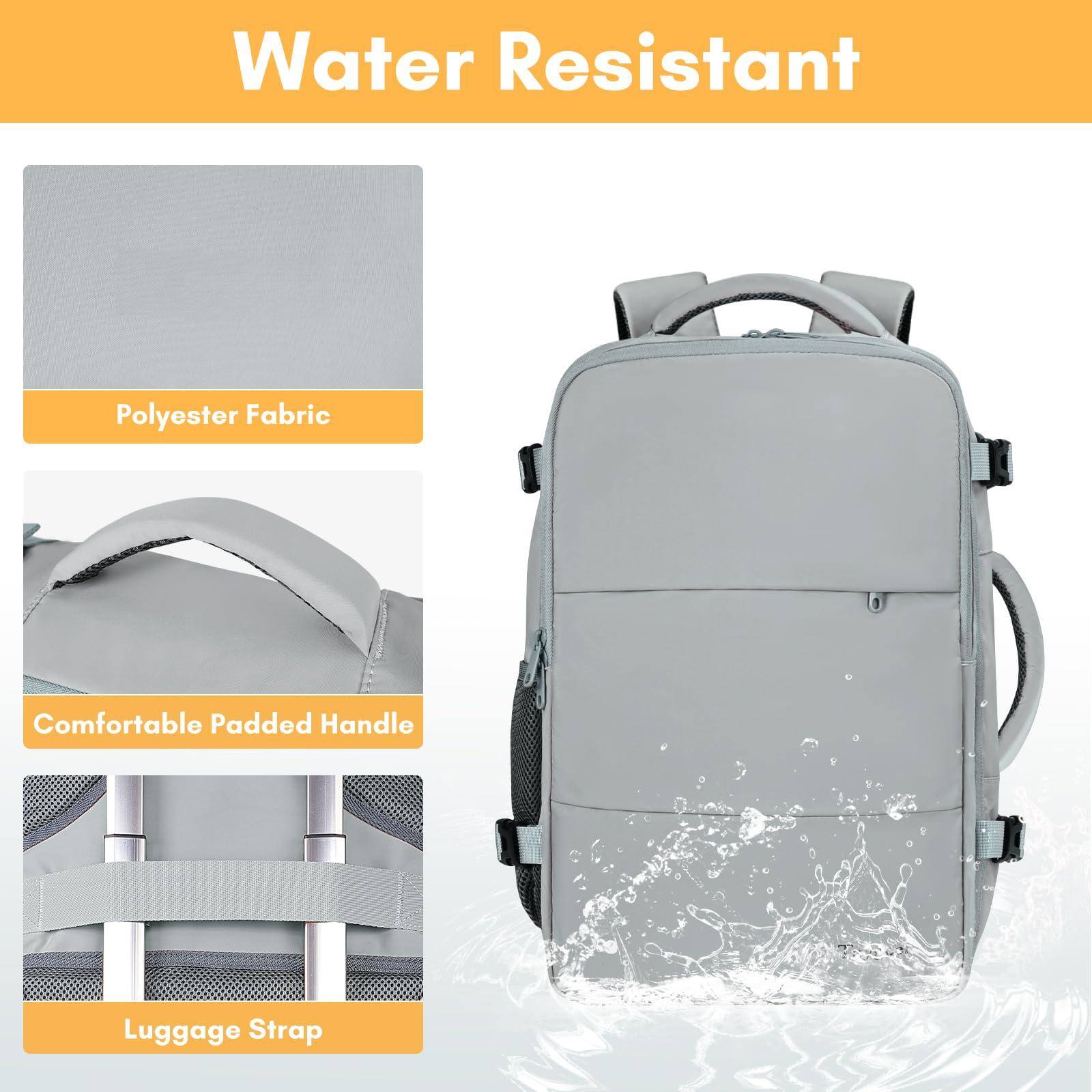 Live At Space Carry On Backpack Womens Travel With Usb Charging Port ...