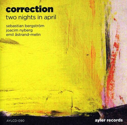 Sebastian Bergstrom Correction: Two Nights in April COMPACT DISCS [CD ...