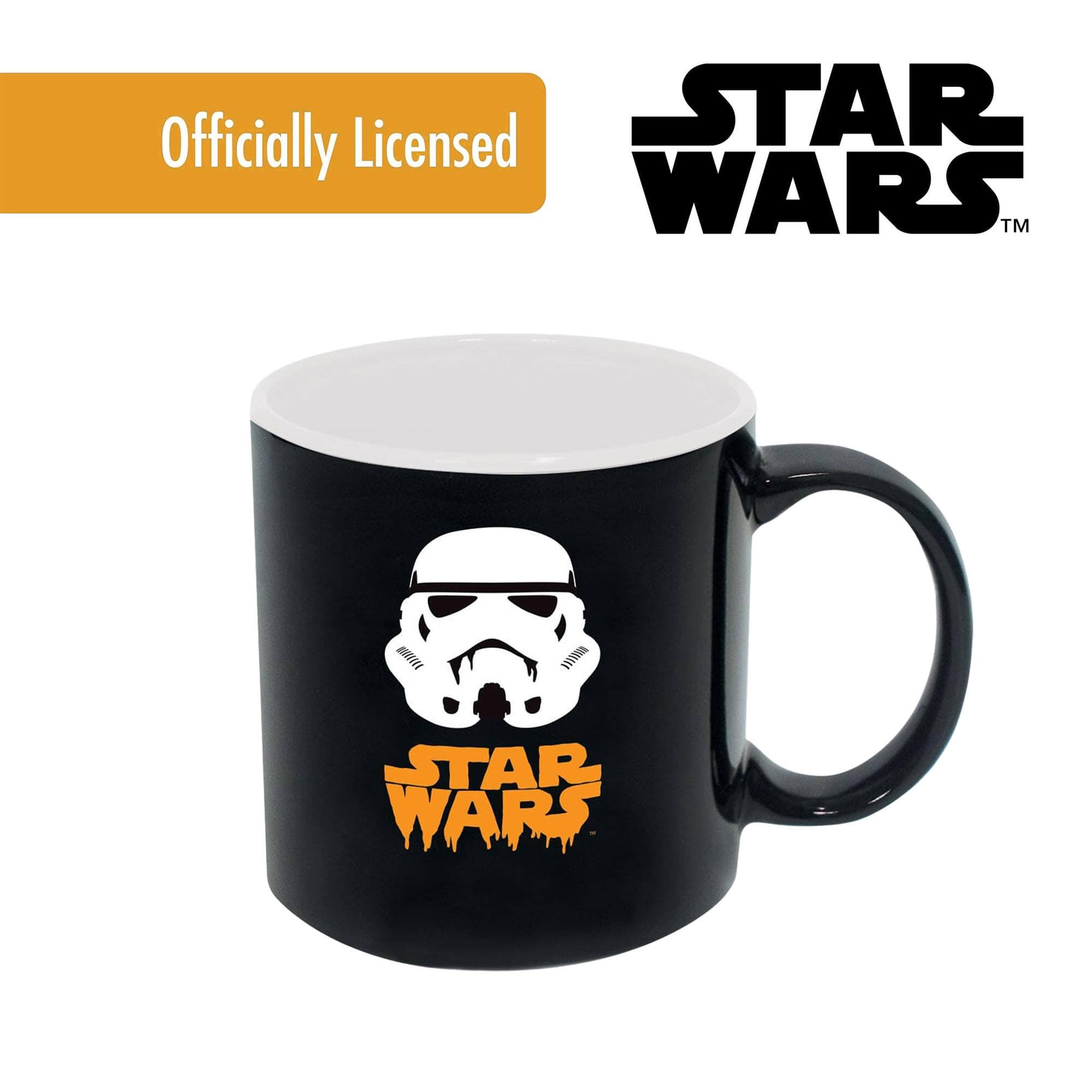 Star Wars Halloween Stormtrooper 18oz Ceramic Mug Black 03386 - Best Buy
