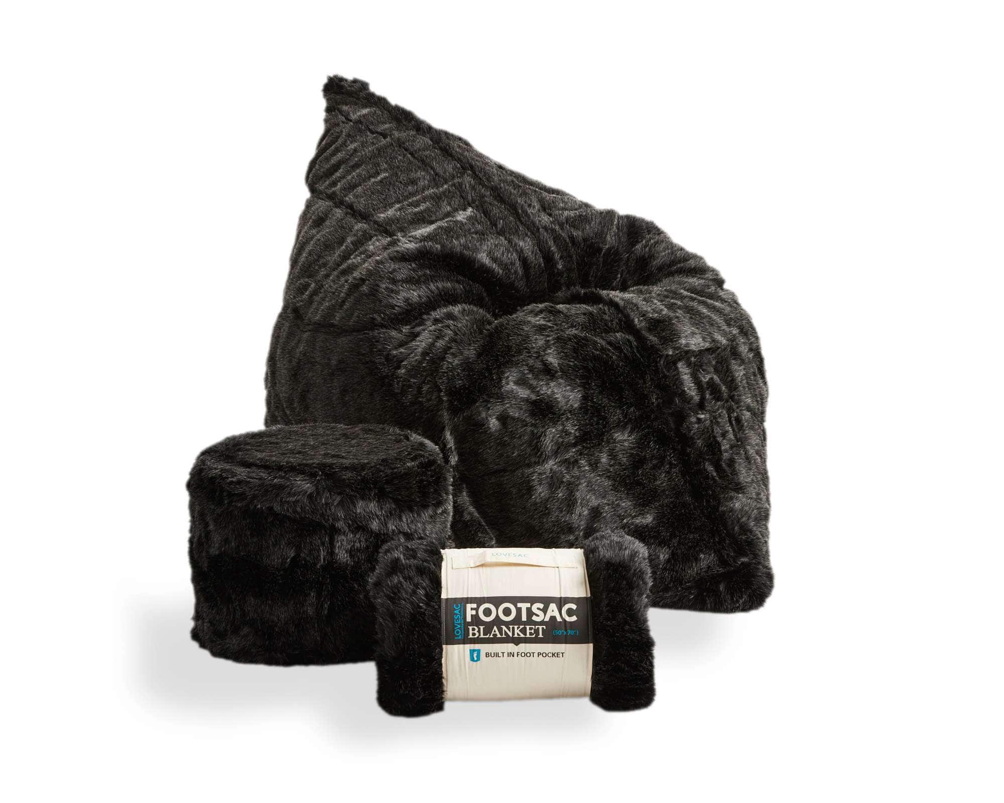 Best Buy: Lovesac Pillowsac Bundle Black Bear Phur VP3572