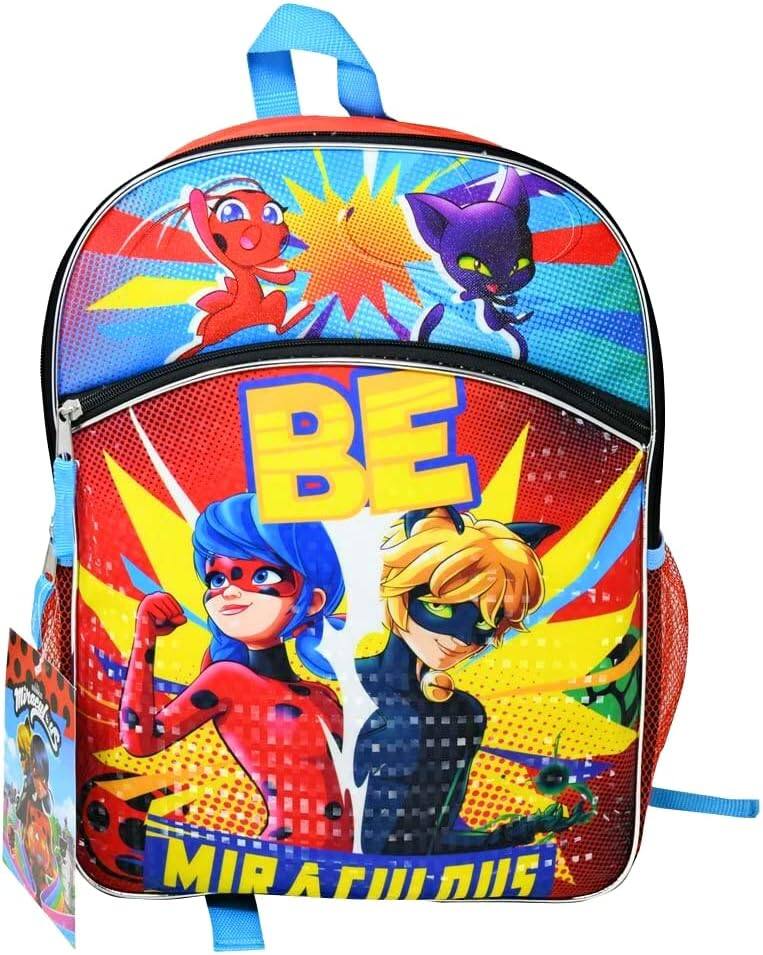 UPD Miraculous Ladybug 16" Backpack Multicolored MLSB - Best Buy