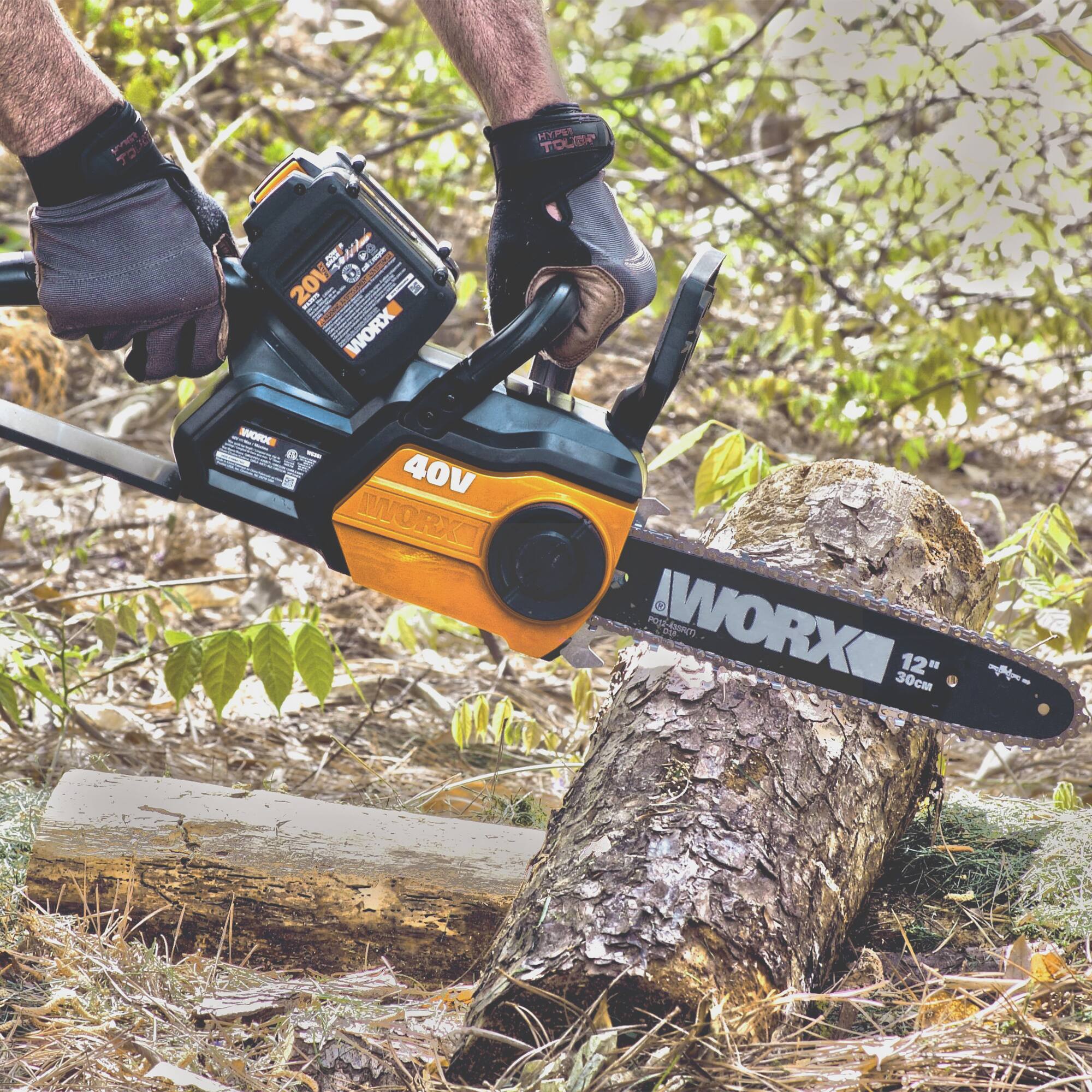 Customer Reviews: WORX WG381 40V 12" Cordless Chainsaw with Auto ...